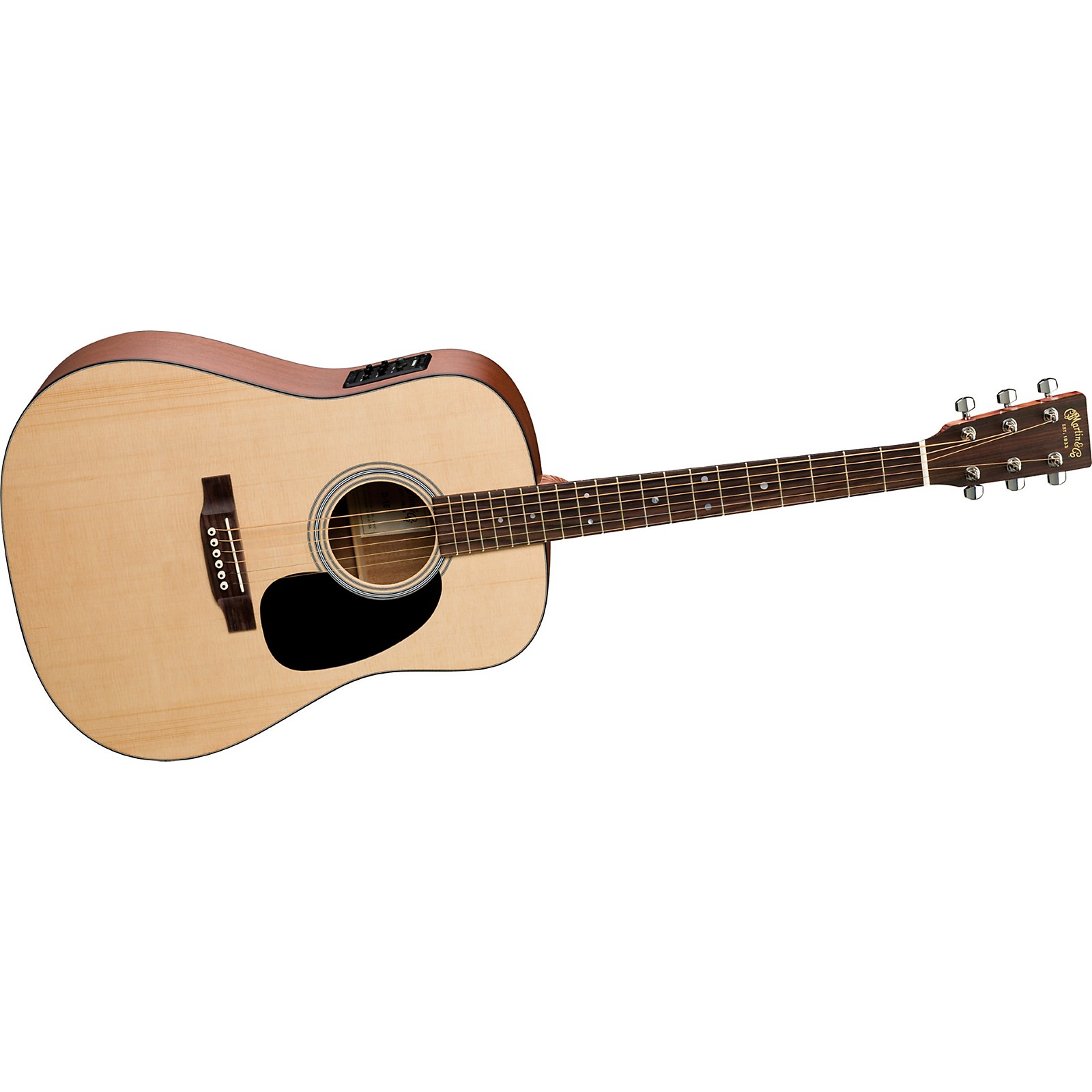 Martin 1 Series D-1E Dreadnought Acoustic-Electric Guitar with Presys+ ...