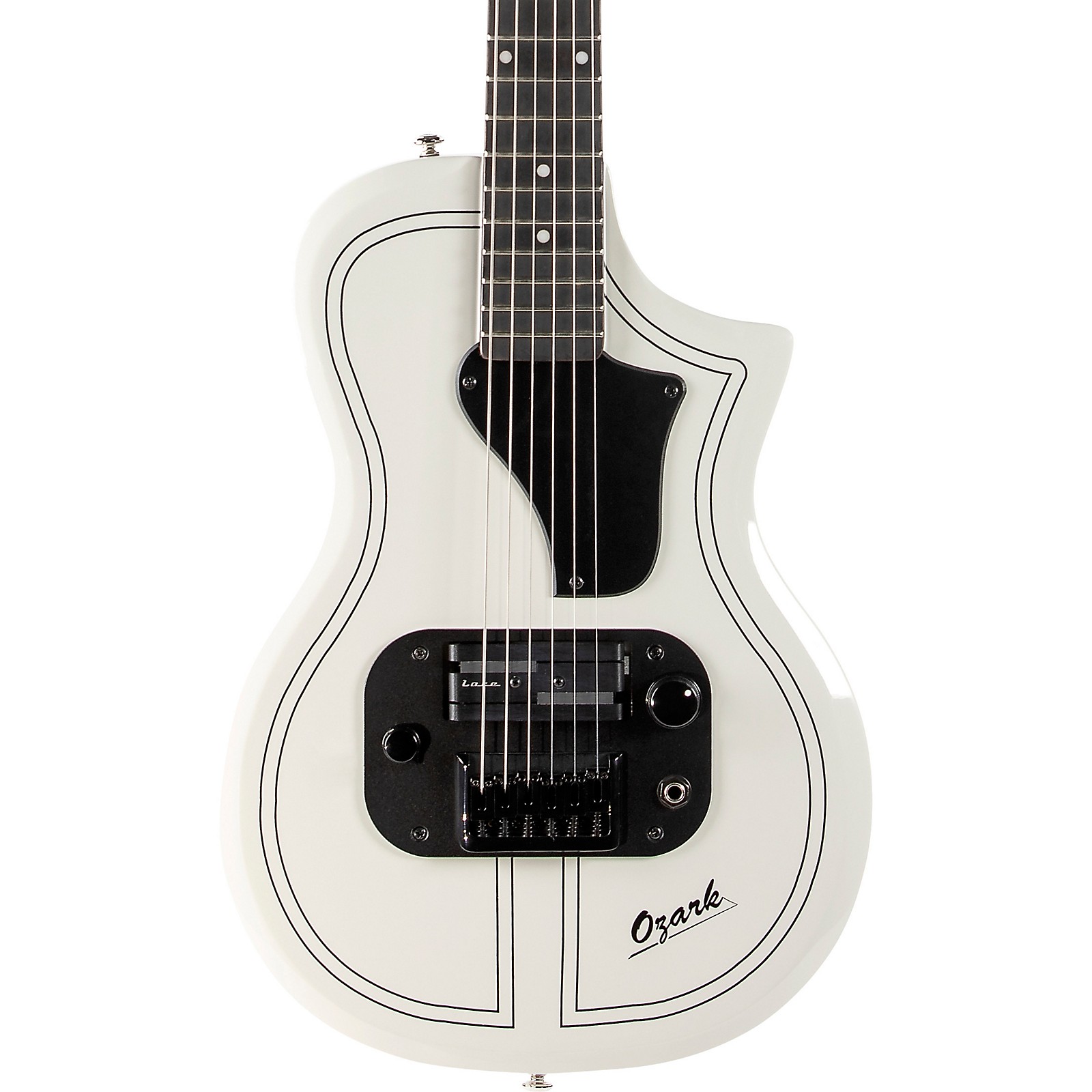 Supro 1261AW Supro Ozark Solid Body Electric Guitar Antique White ...