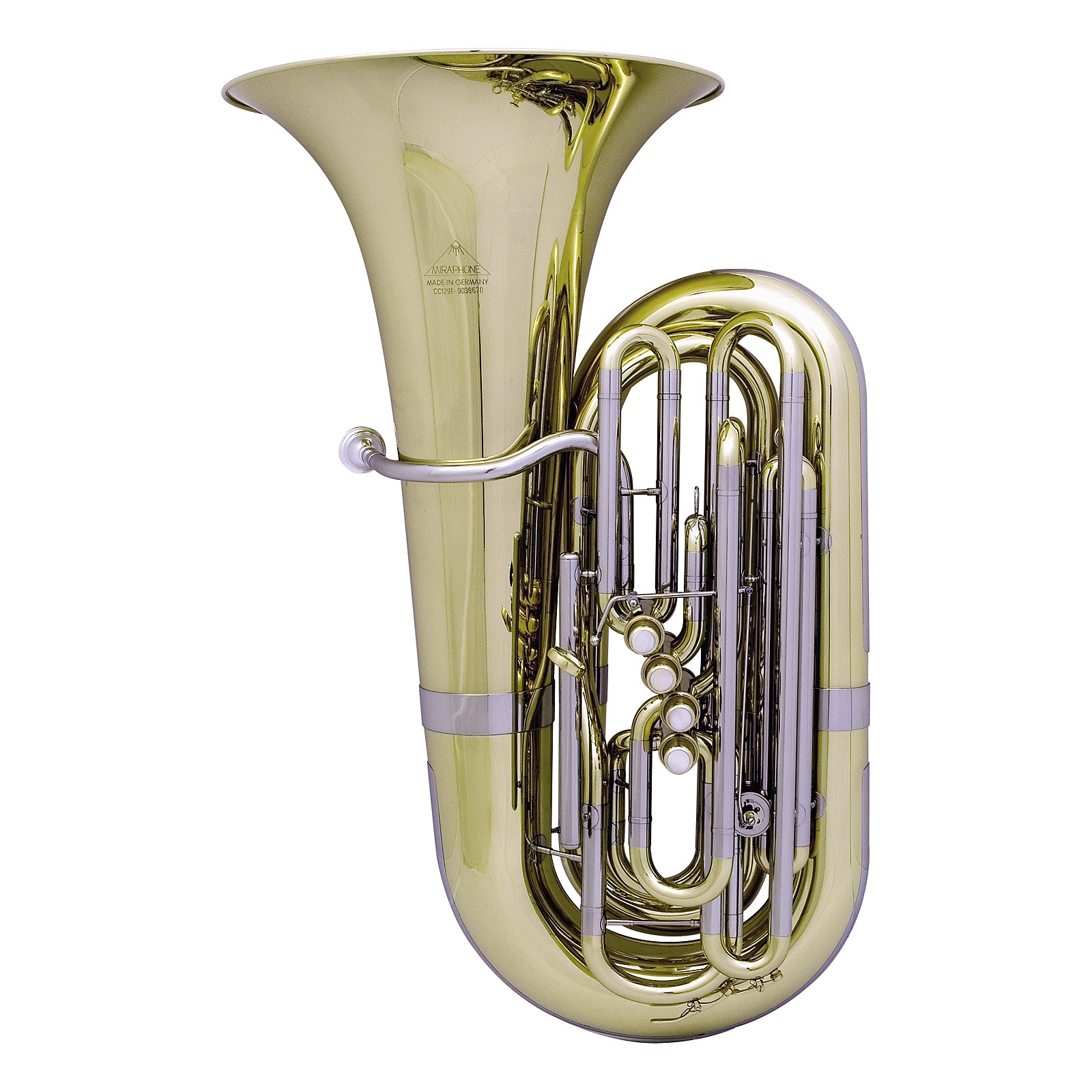 Miraphone 1291-5VC Series 5-Valve 5/4 CC Tuba 1291-5VC Lacquer ...