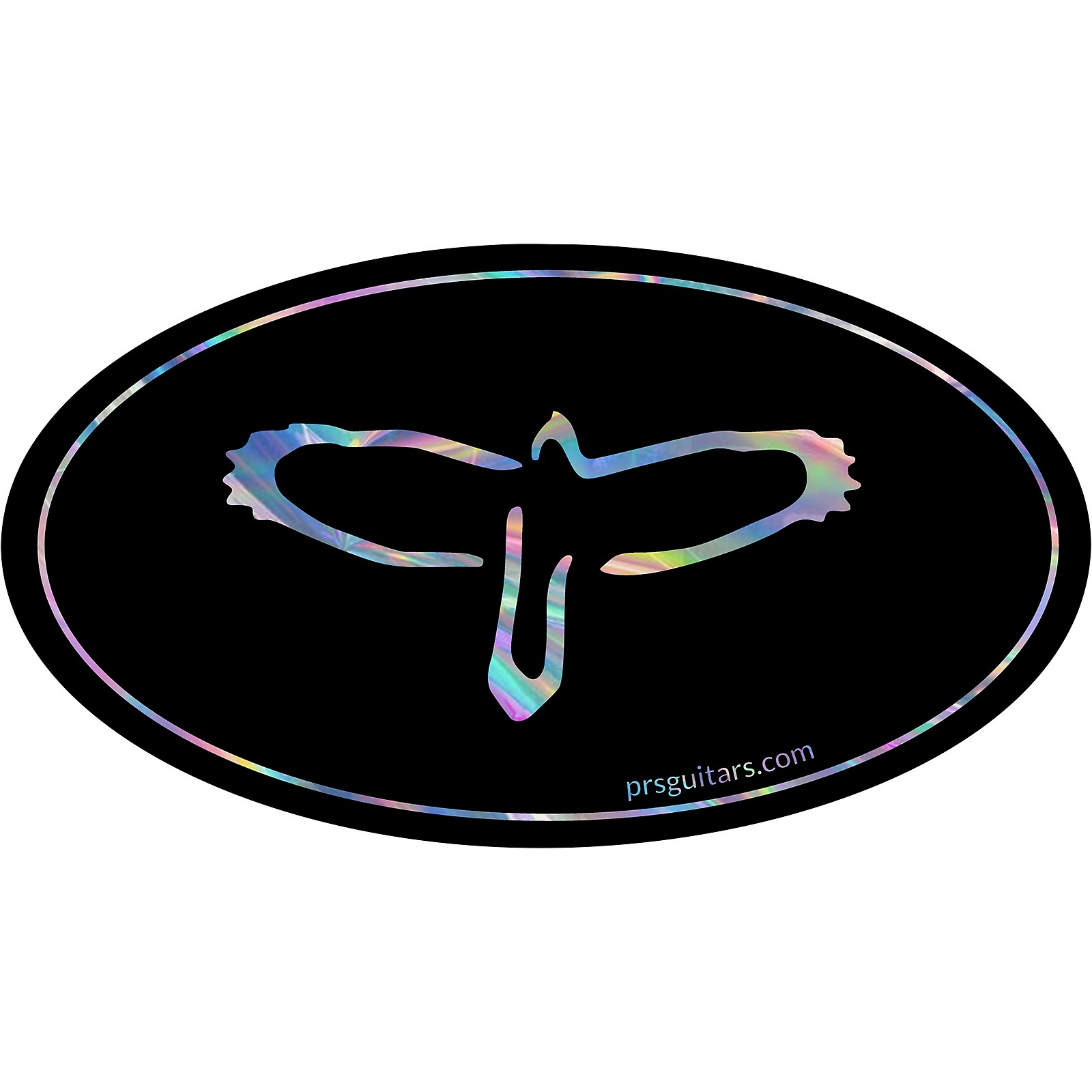 PRS 12th Fret Bird Prism Sticker | Musician's Friend