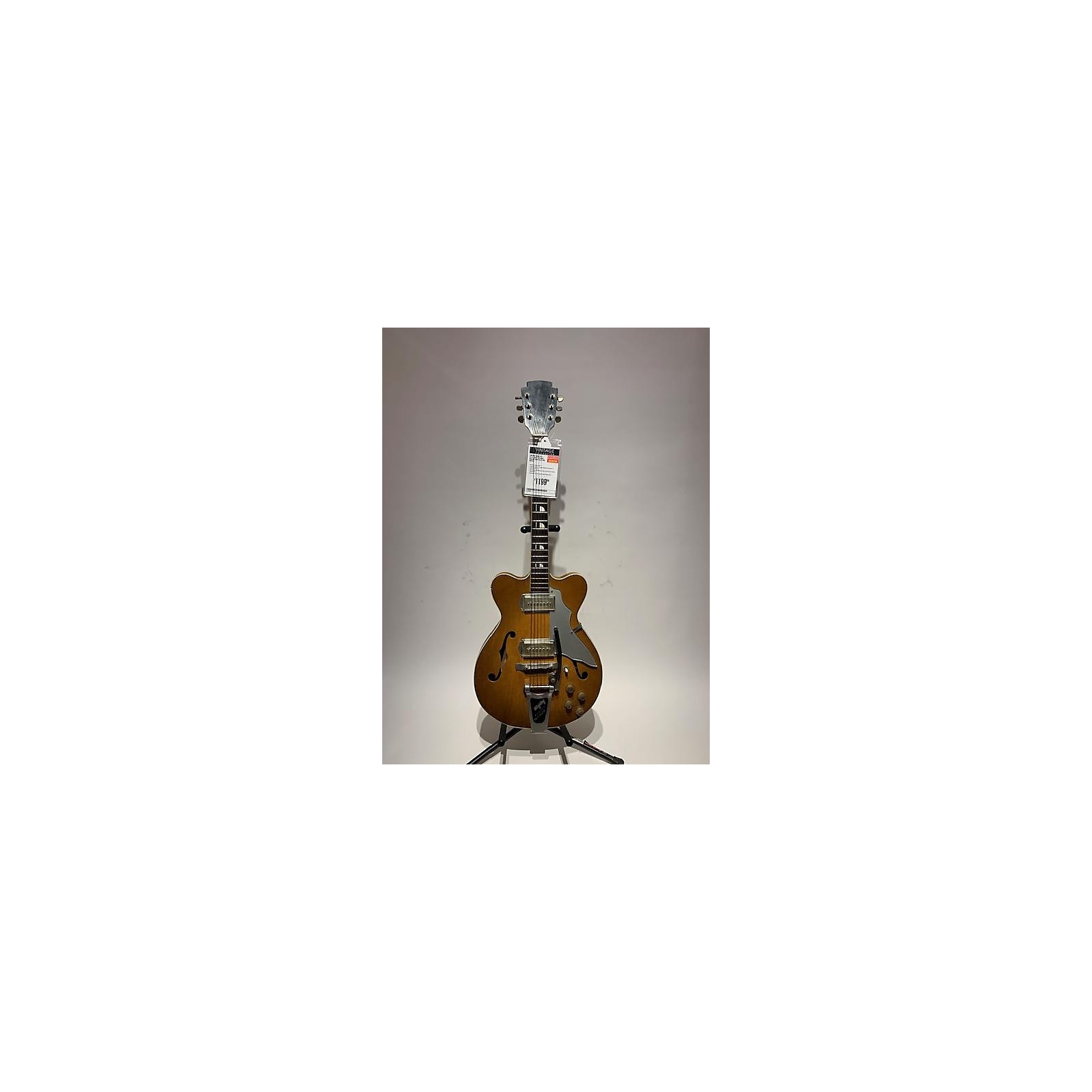 Vintage Kay 1960s K776 Jazz II Hollow Body Electric Guitar Natural ...