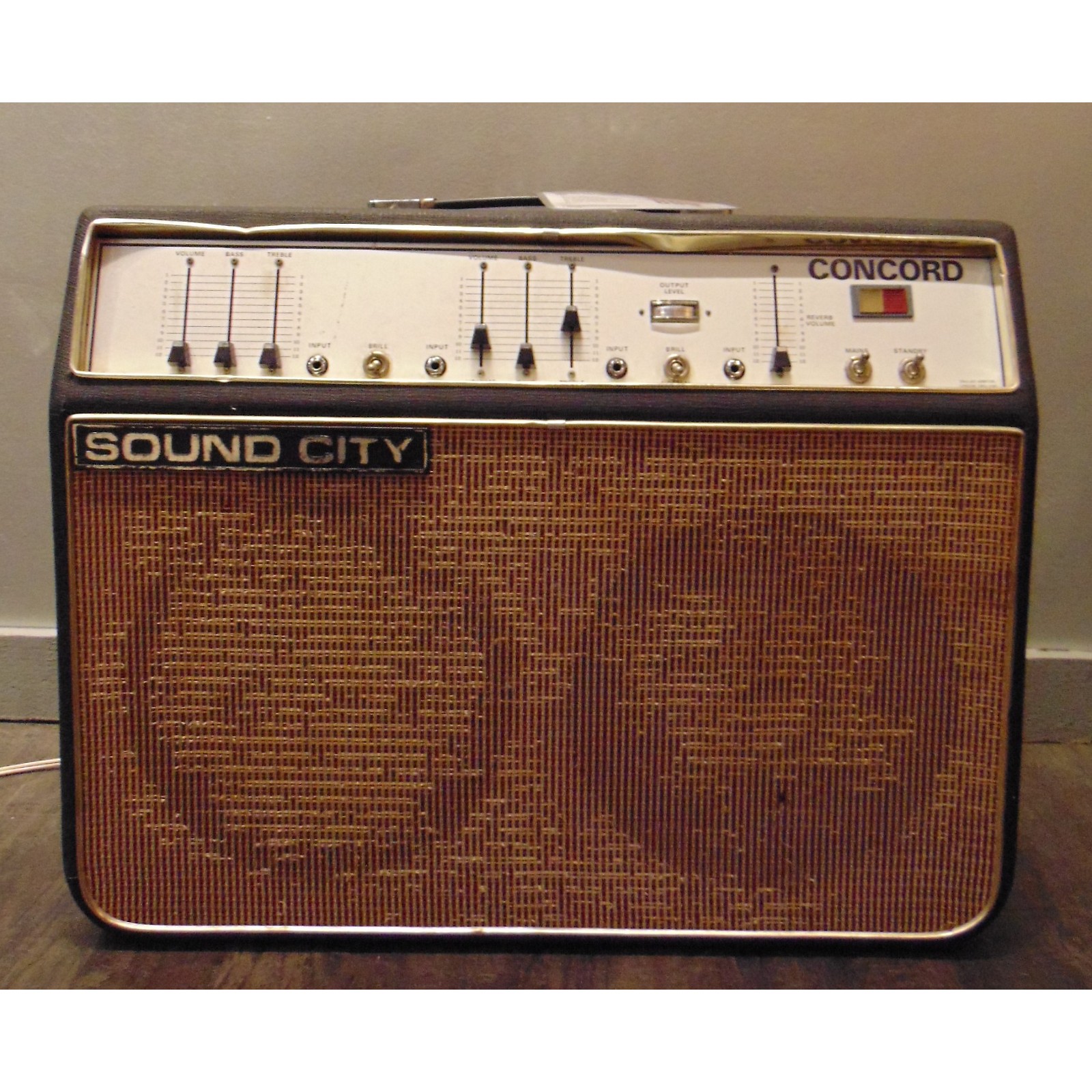 Vintage Sound City 1968 Concord Tube Guitar Combo Amp | Musician's Friend