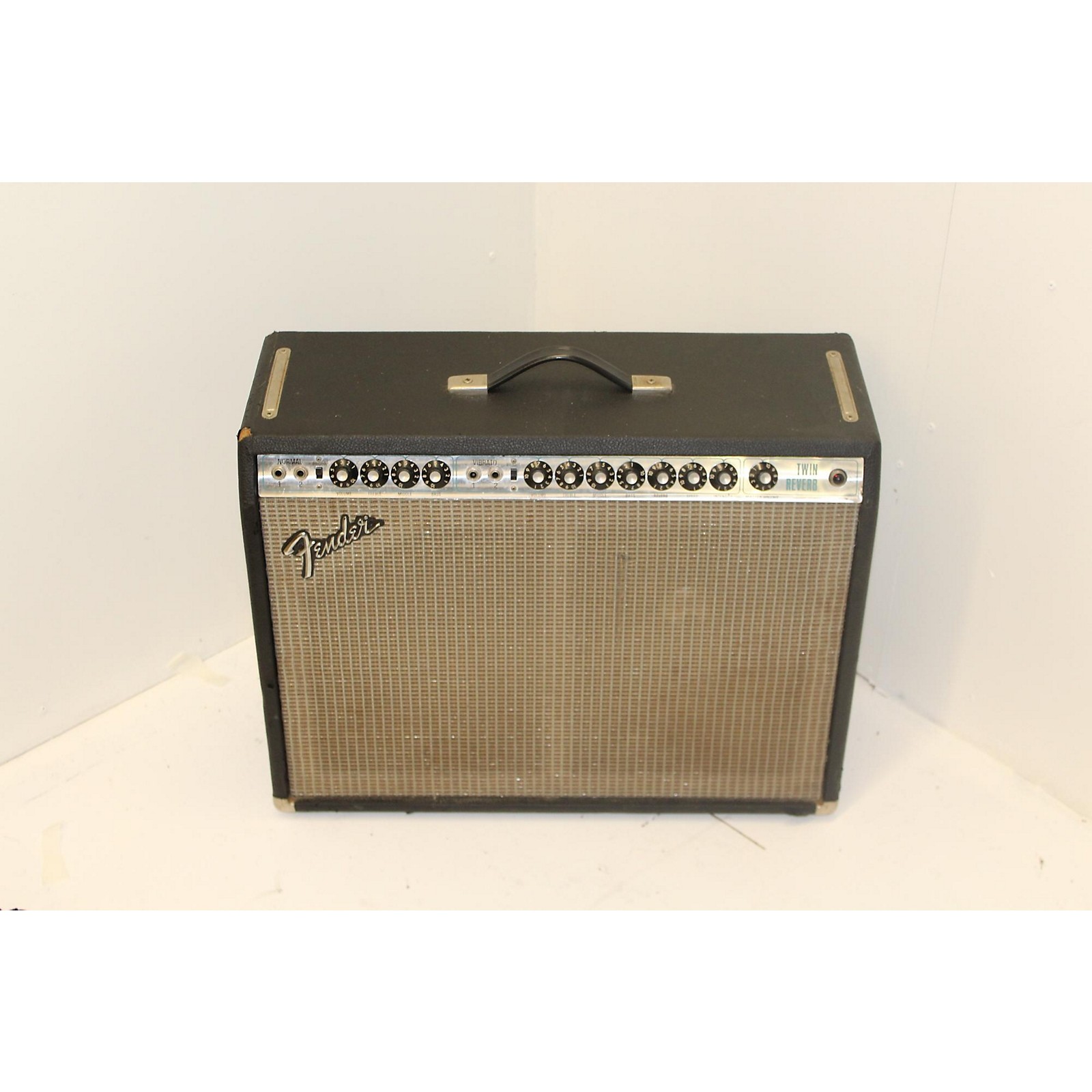 Fender 1975 Twin Reverb Master Volume Tube Guitar Combo Amp | Musician ...