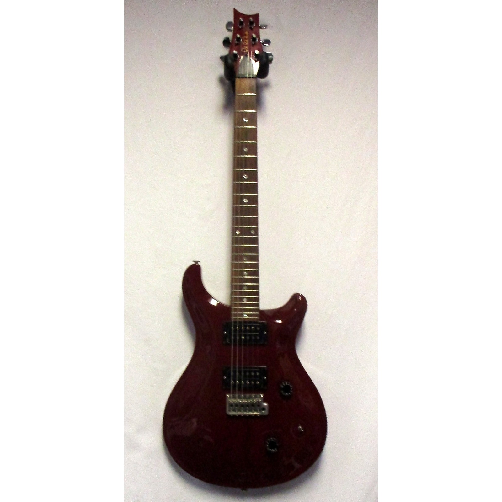 Vintage PRS 1990 Standard 24 Solid Body Electric Guitar Trans Red ...