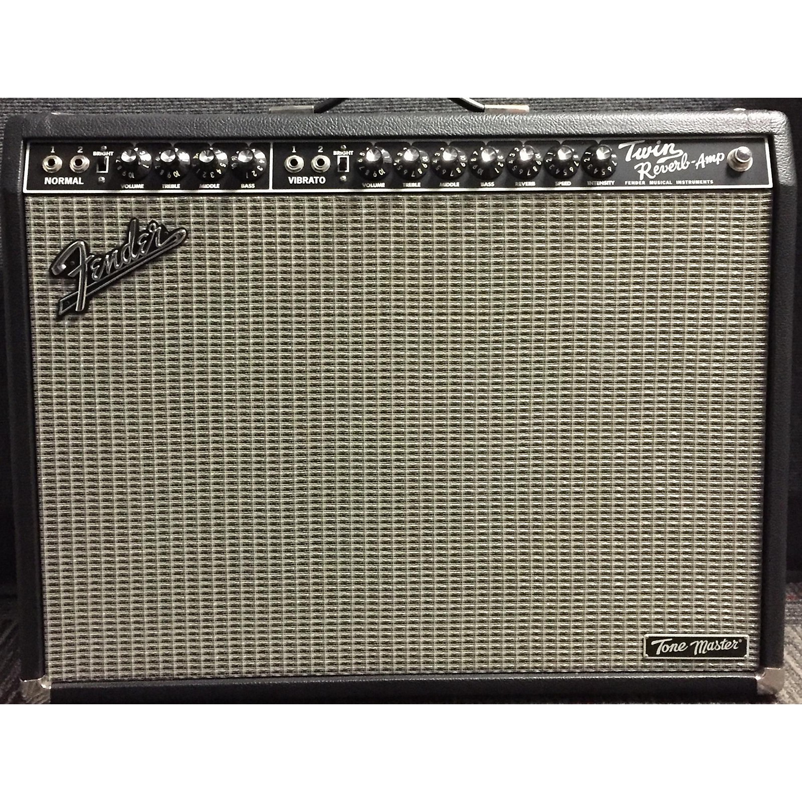 Used Fender 2018 Tone Master Twin Reverb 100W 2x12 Guitar Combo Amp ...