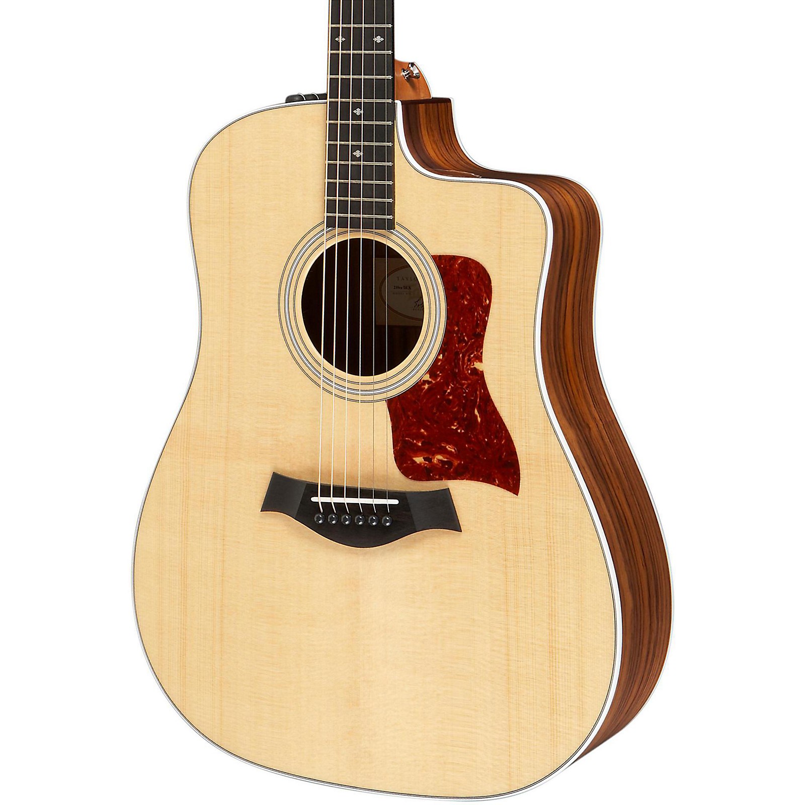 Taylor 210ce-DLX Dreadnought Acoustic-Electric Guitar | Musician's Friend