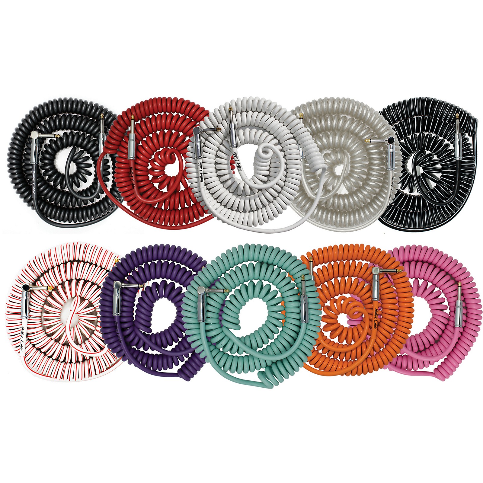 Bullet Cable 30' Premium Vintage Classic Coil Instrument Cable ...