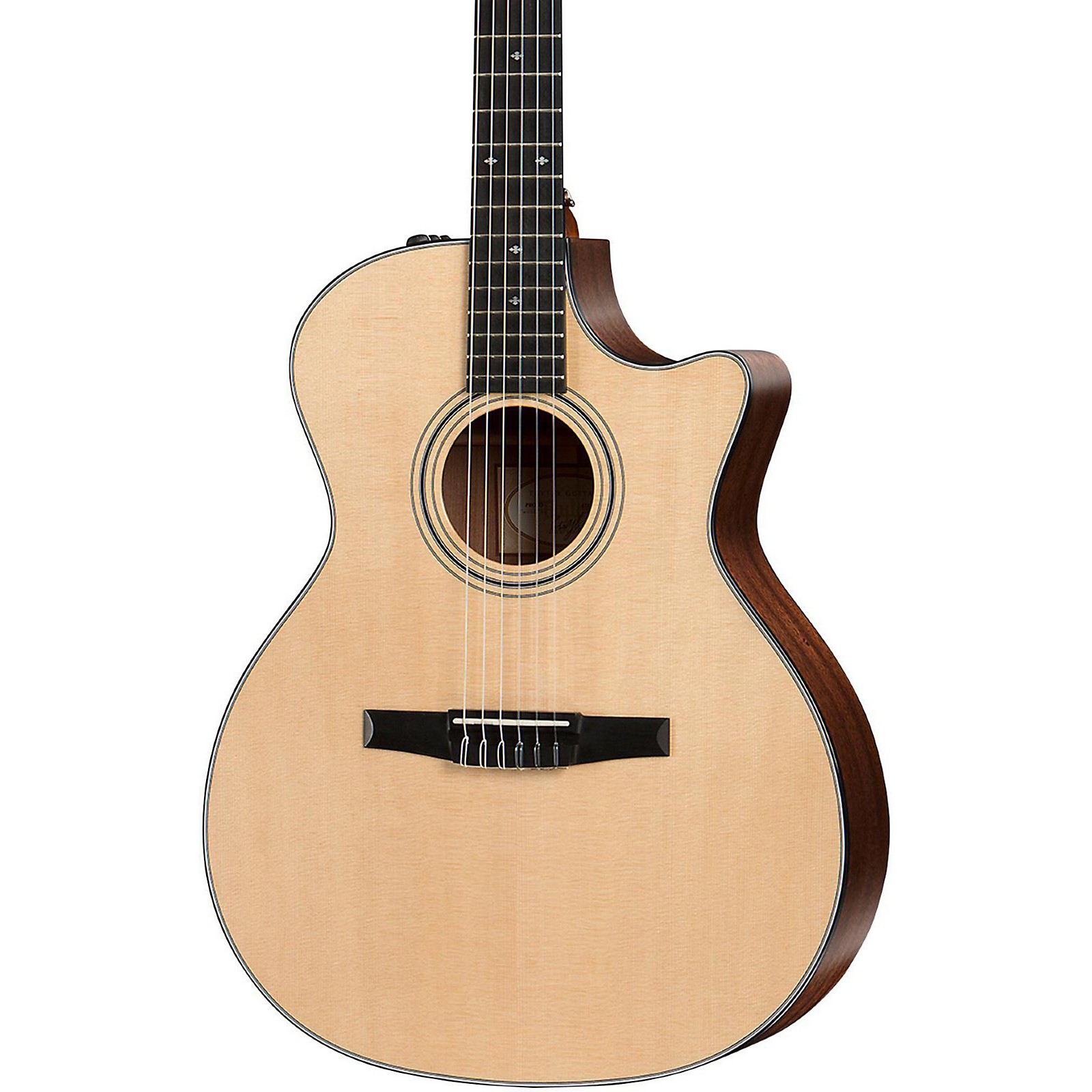 Taylor 300 Series 314ce-N Grand Auditorium Nylon String Acoustic ...