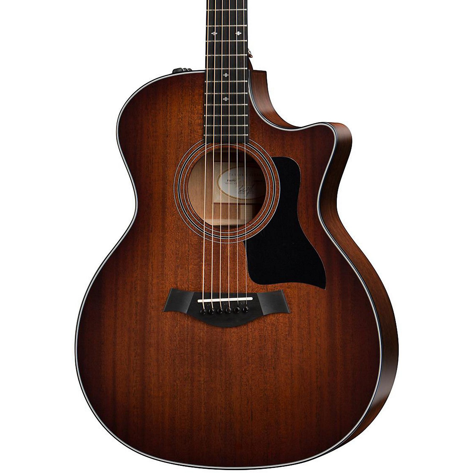 Taylor 300 Series 324ce Grand Auditorium Acoustic-Electric Guitar ...