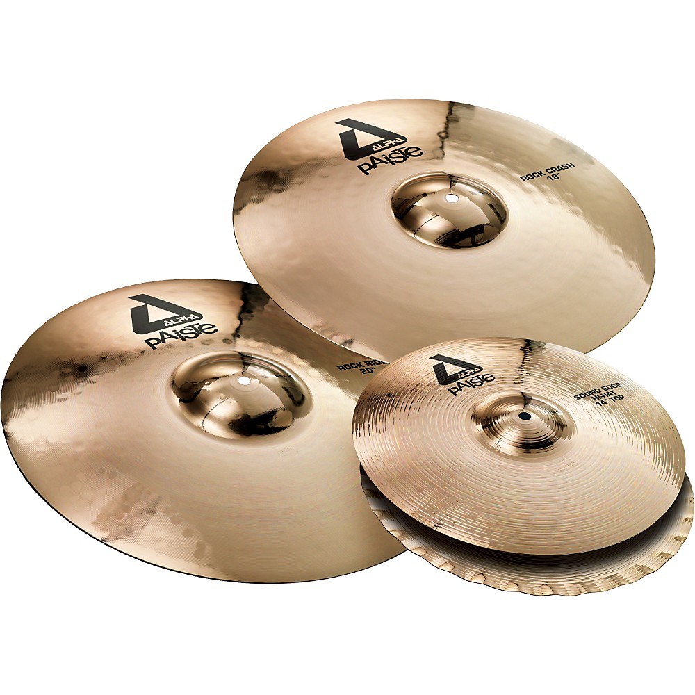 Paiste Alpha Rock Cymbal Pack | Skiva