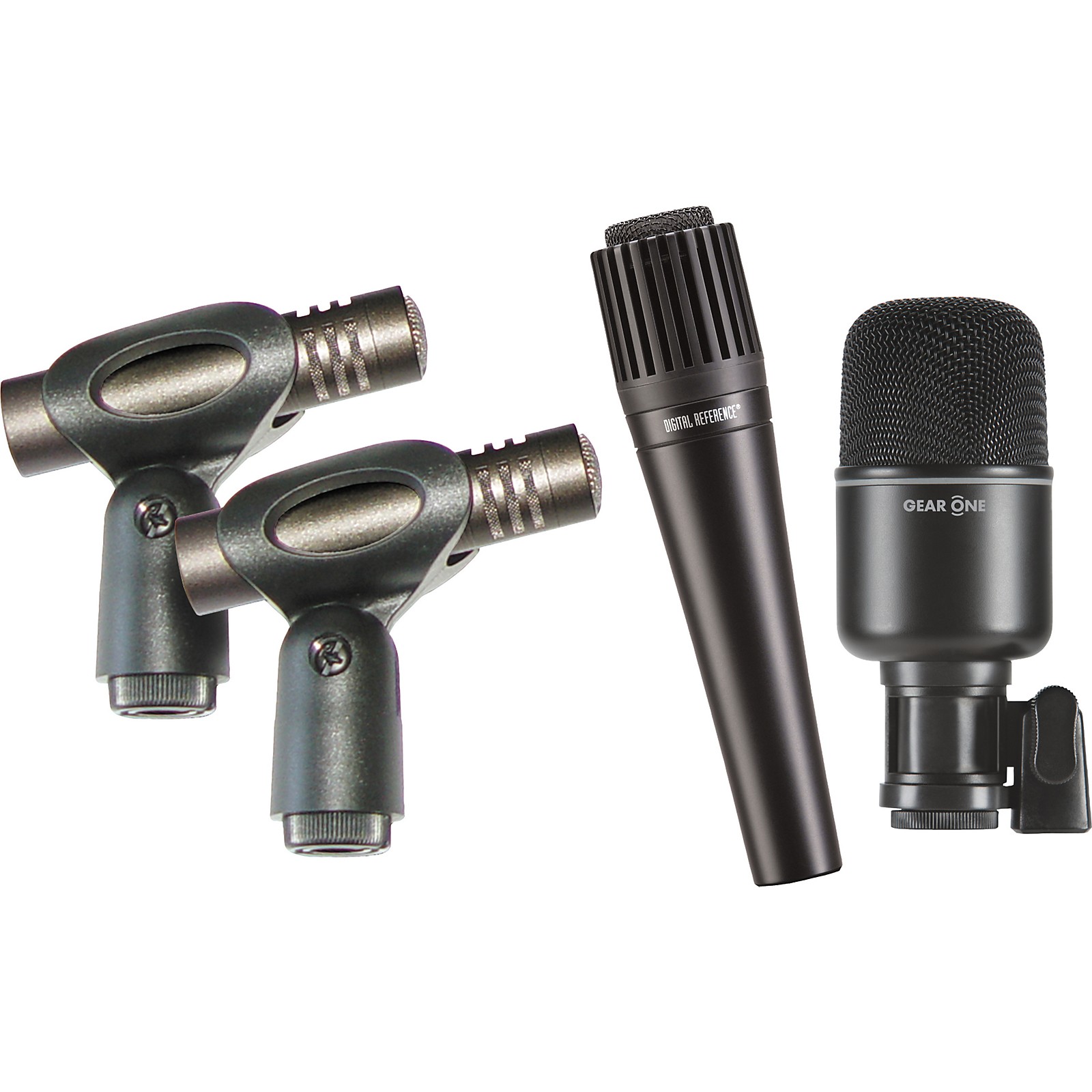 Gear One 4 Piece Power Pack Drum Mic Pack | Musician's Friend
