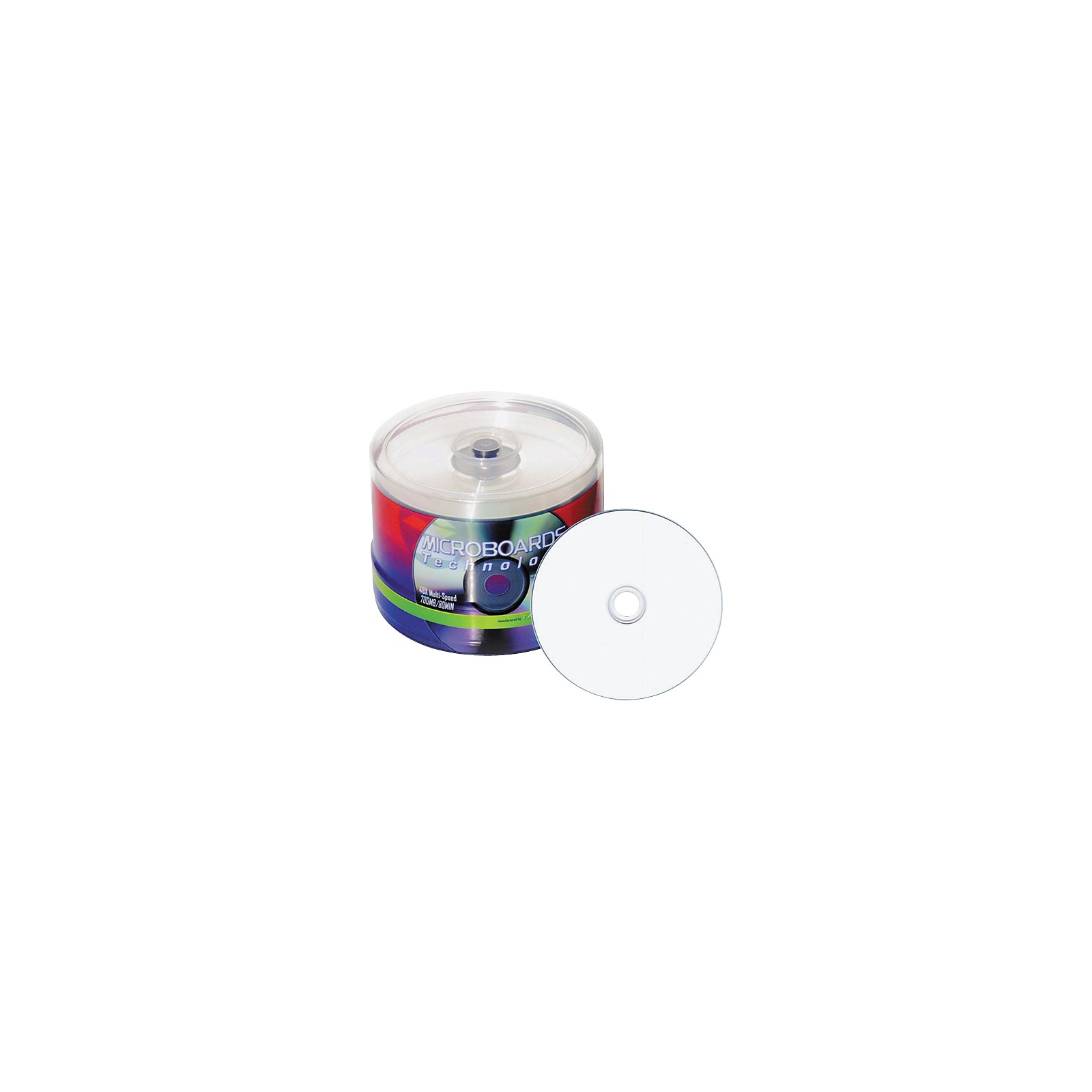 Taiyo Yuden 4.7GB DVD-R, 16X, White Inkjet-Printable, WaterShield ...