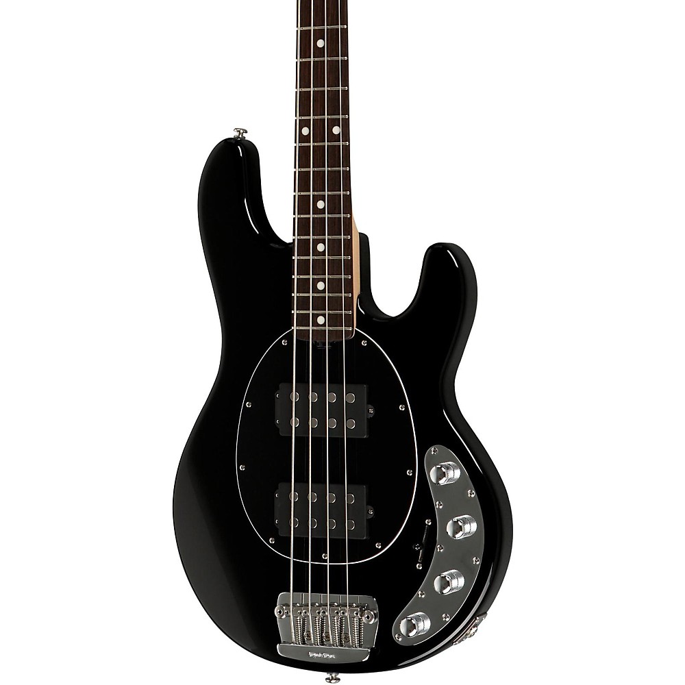 Music Man Stingray Hh 4-string Bass Black Rosewood Fretboard | Kayvee
