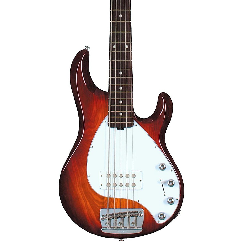 Music Man Stingray 5 5 String Bass Guitar Honey Sunburst | Kayvee
