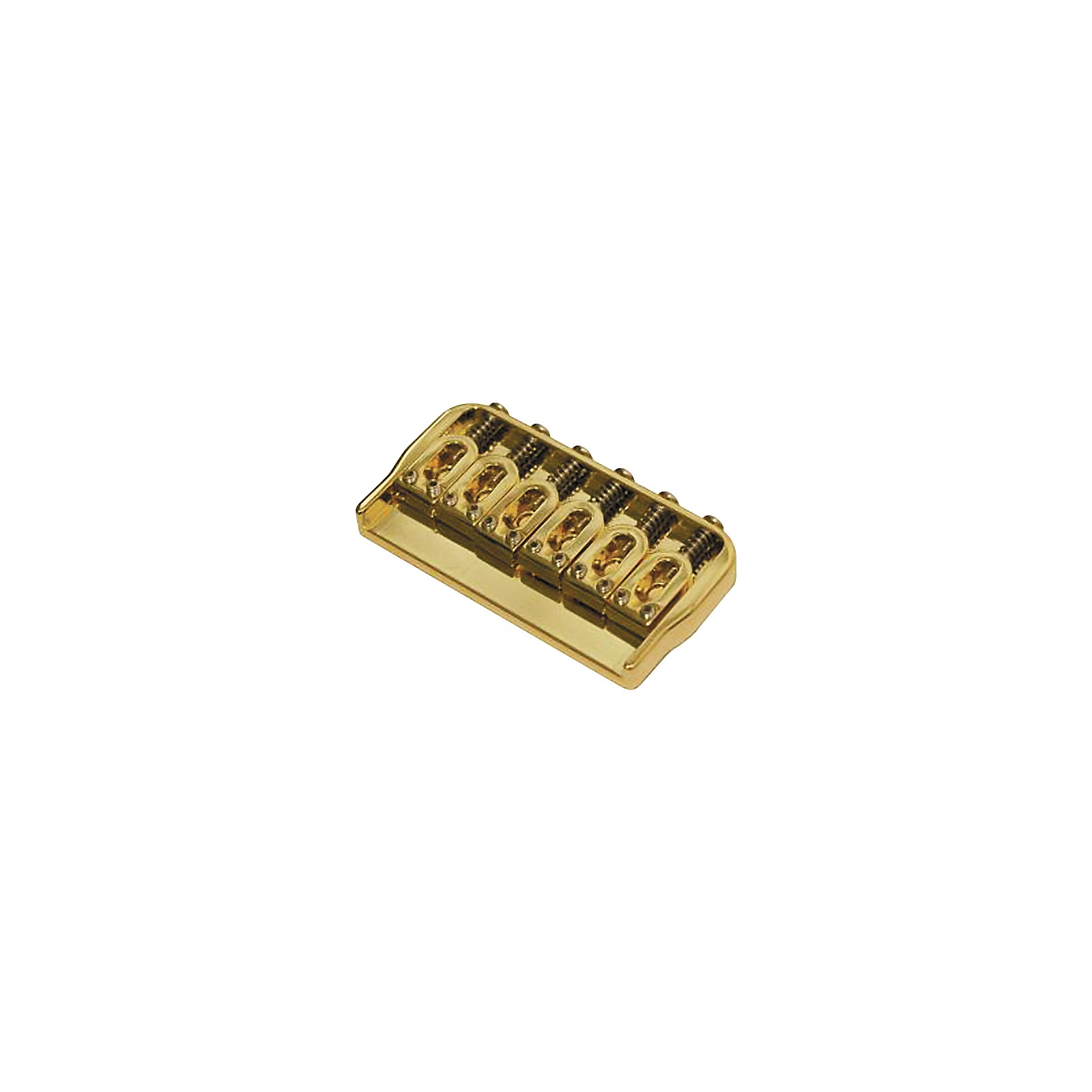 Hipshot 6-String US Fixed Guitar Bridge .125 Gold | Musician's Friend