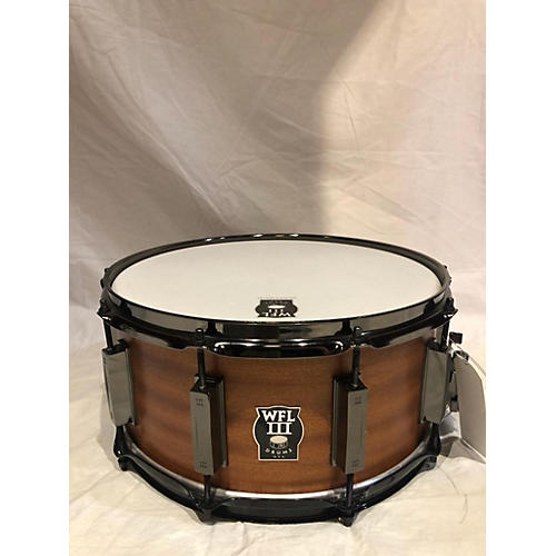 WFLIII Drums 6.5X14 Mahogany Snare Drum Satin Mahogany 15 | Musician's ... WFLIII Drums 6.5X14 Mahogany Snare Drum Satin Mahogany 15 | Musician's ...