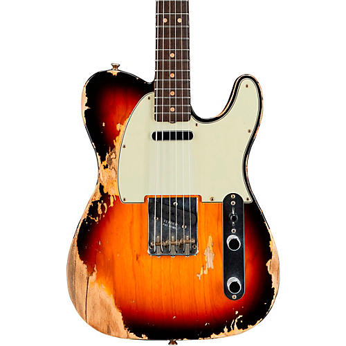 Fender Custom Shop '60s Telecaster Heavy Relic Flame Maple Electric ...