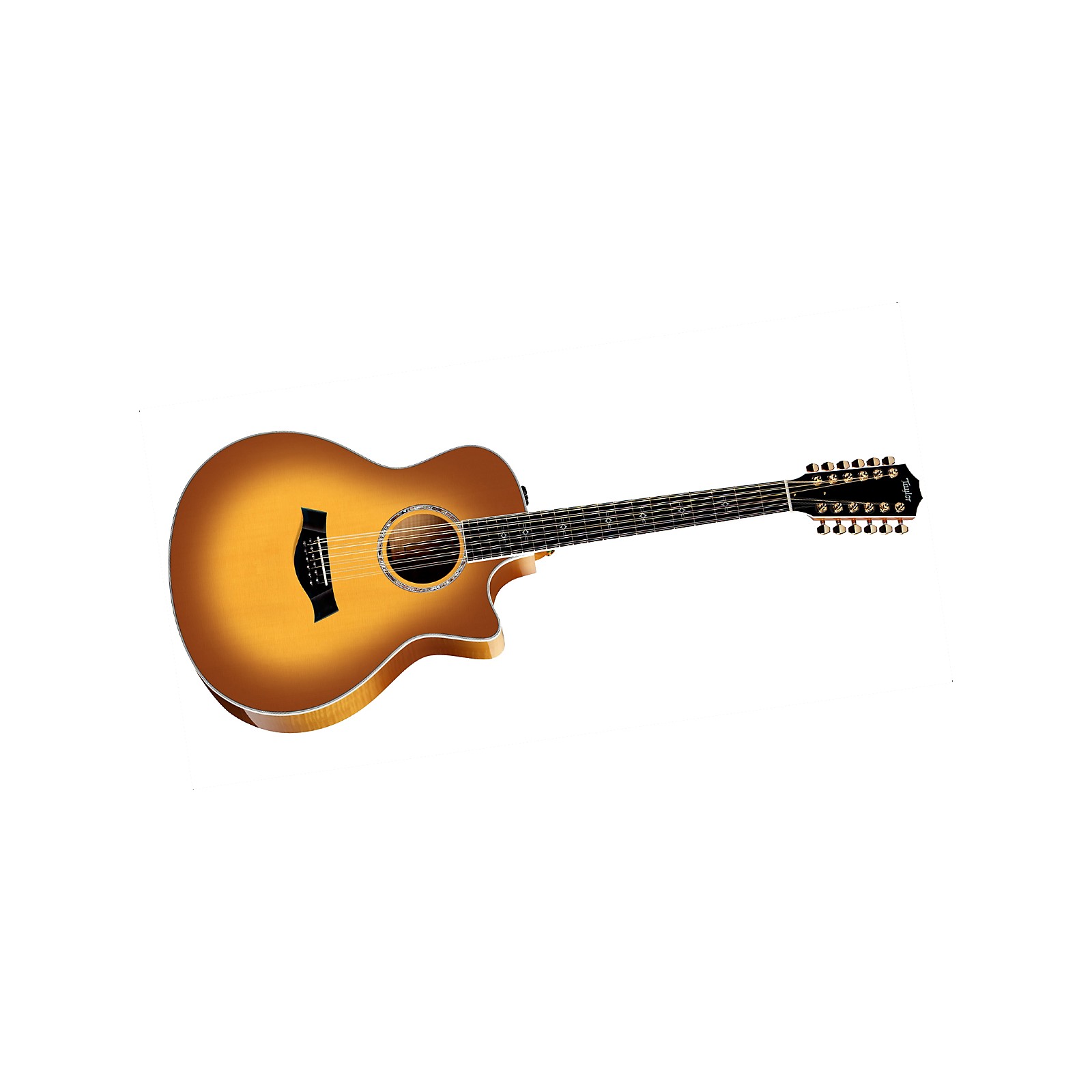 Taylor 656ce Maple Grand Symphony 12-String Acoustic-Electric Guitar ...