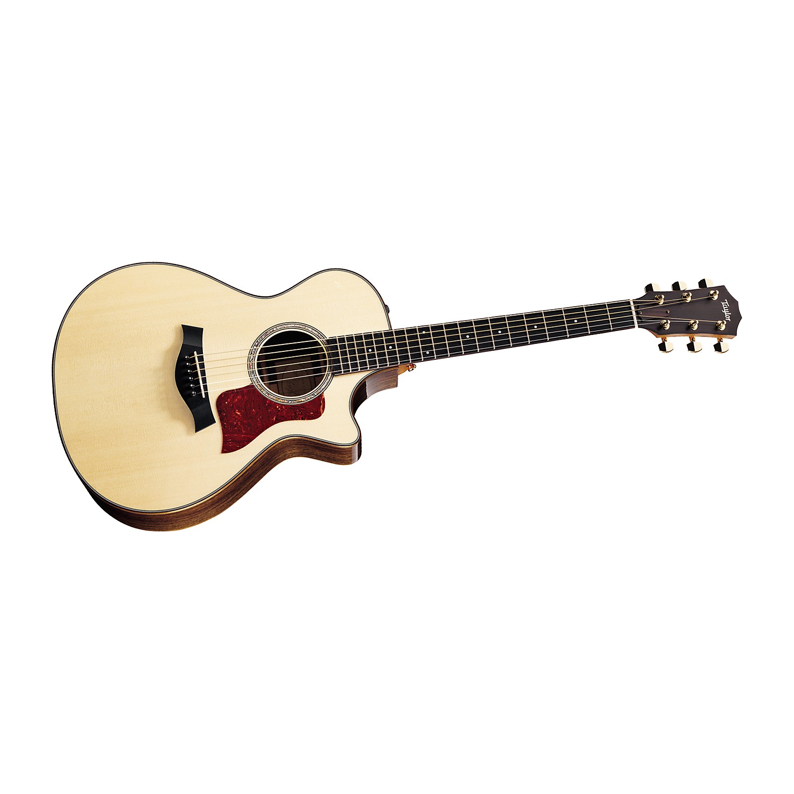 Taylor 712ce Grand Concert Cutaway Acoustic-Electric Guitar (2011 Model ...