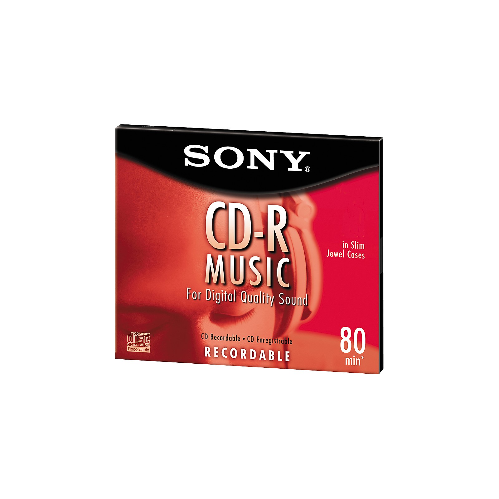 Sony 80-Minute Single CD-R Audio Disc | Musician's Friend
