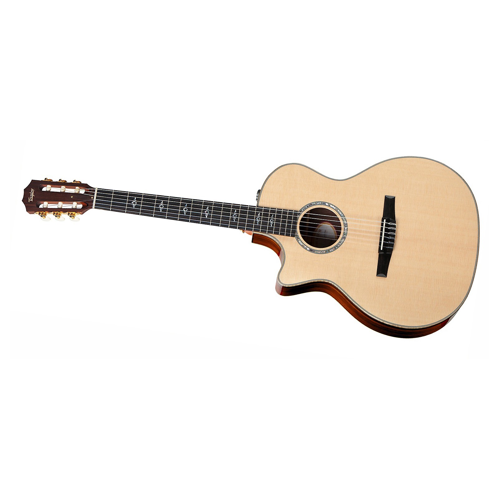 Taylor 814ce-N-L Rosewood/Spruce Nylon String Grand Auditorium Left ...