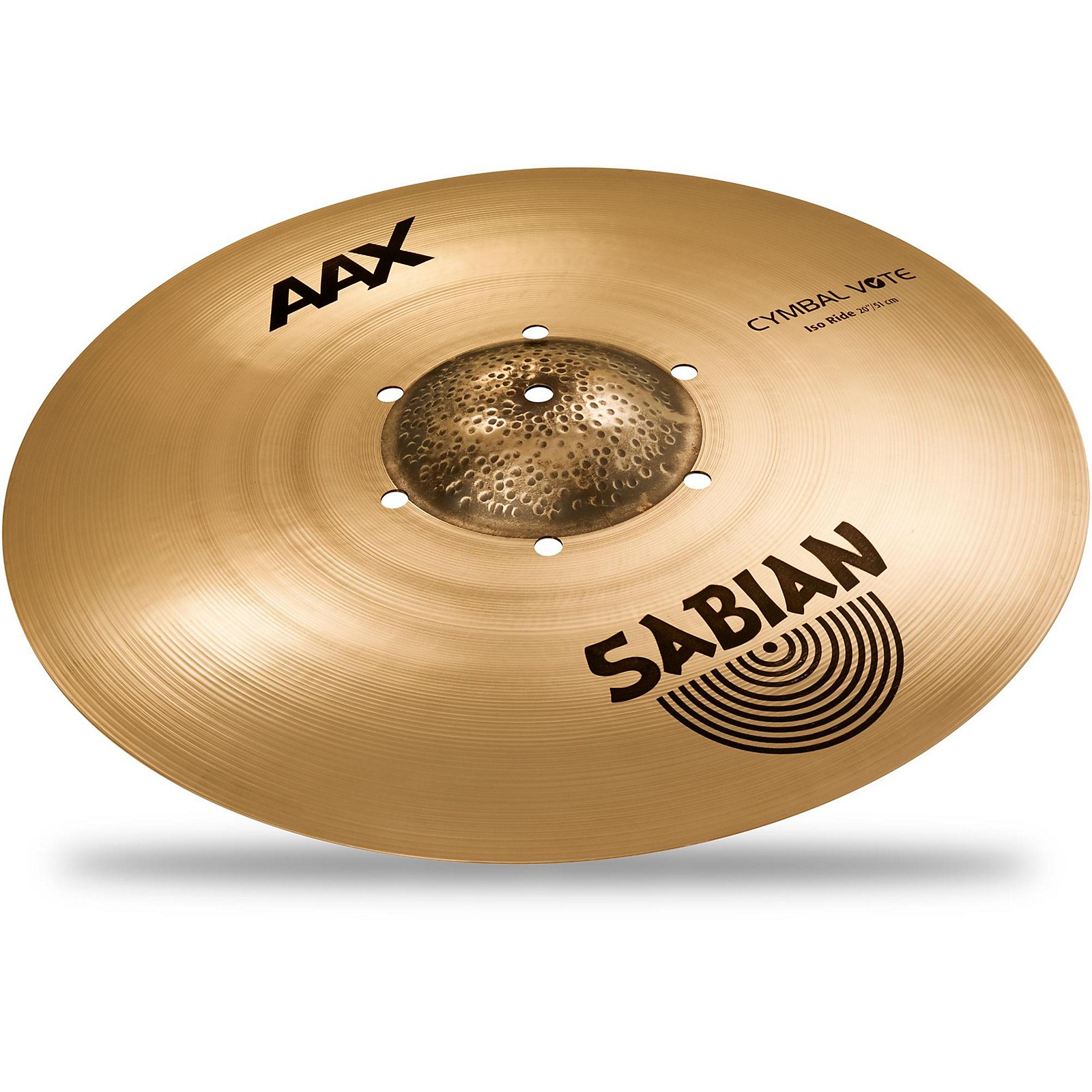 Sabian AAX Series Iso Ride Cymbal Brilliant | Musician's Friend
