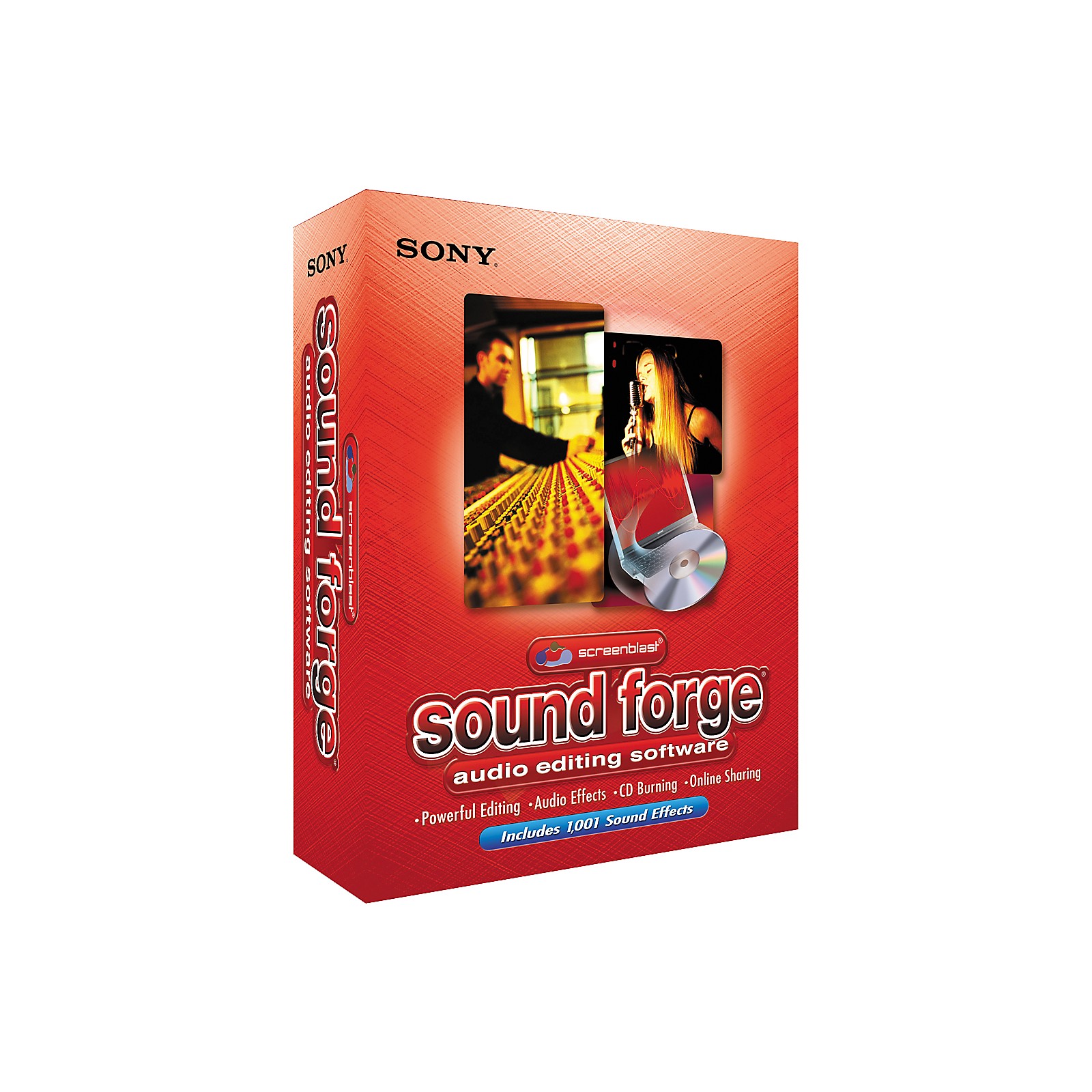 Sony ACID Loop Screenblast Sound forge | Musician's Friend
