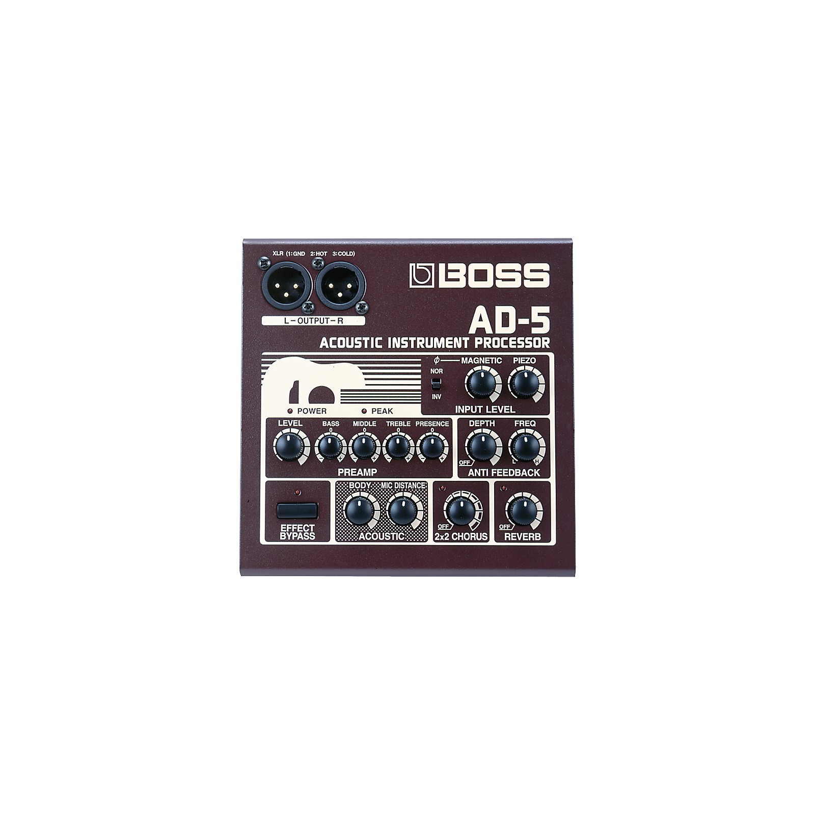 Boss AD-5 Acoustic Instrument Processor | Musician's Friend