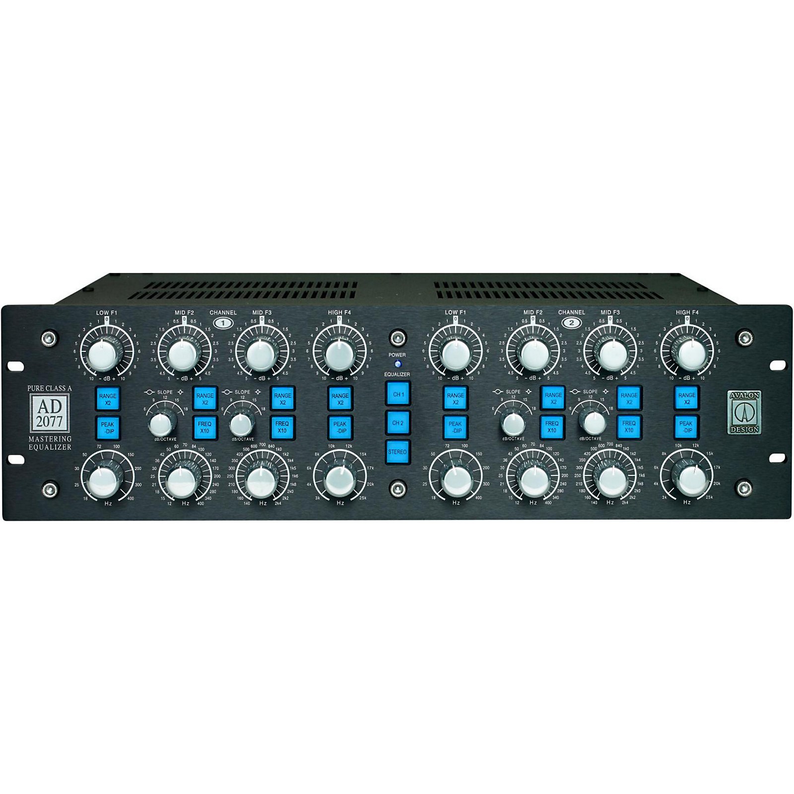 Avalon AD2077 Dual Mono Mastering Equalizer | Musician's Friend