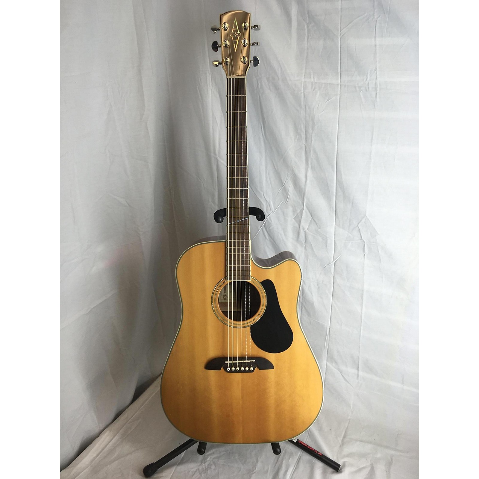 Used Alvarez AD60SC ACOUSTIC ELECTRIC Acoustic Guitar Natural ...