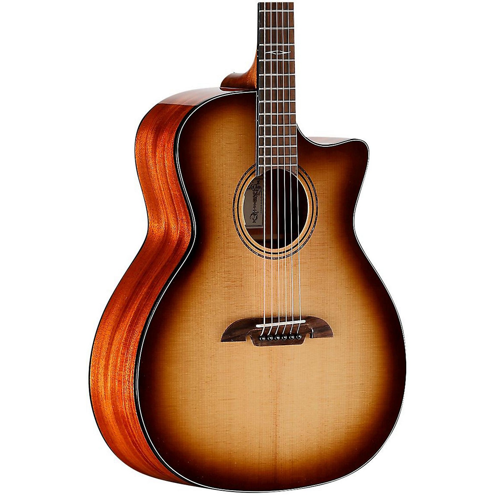 Alvarez AG610CESHB Grand Auditorium Acoustic-Electric Guitar | Musician ...