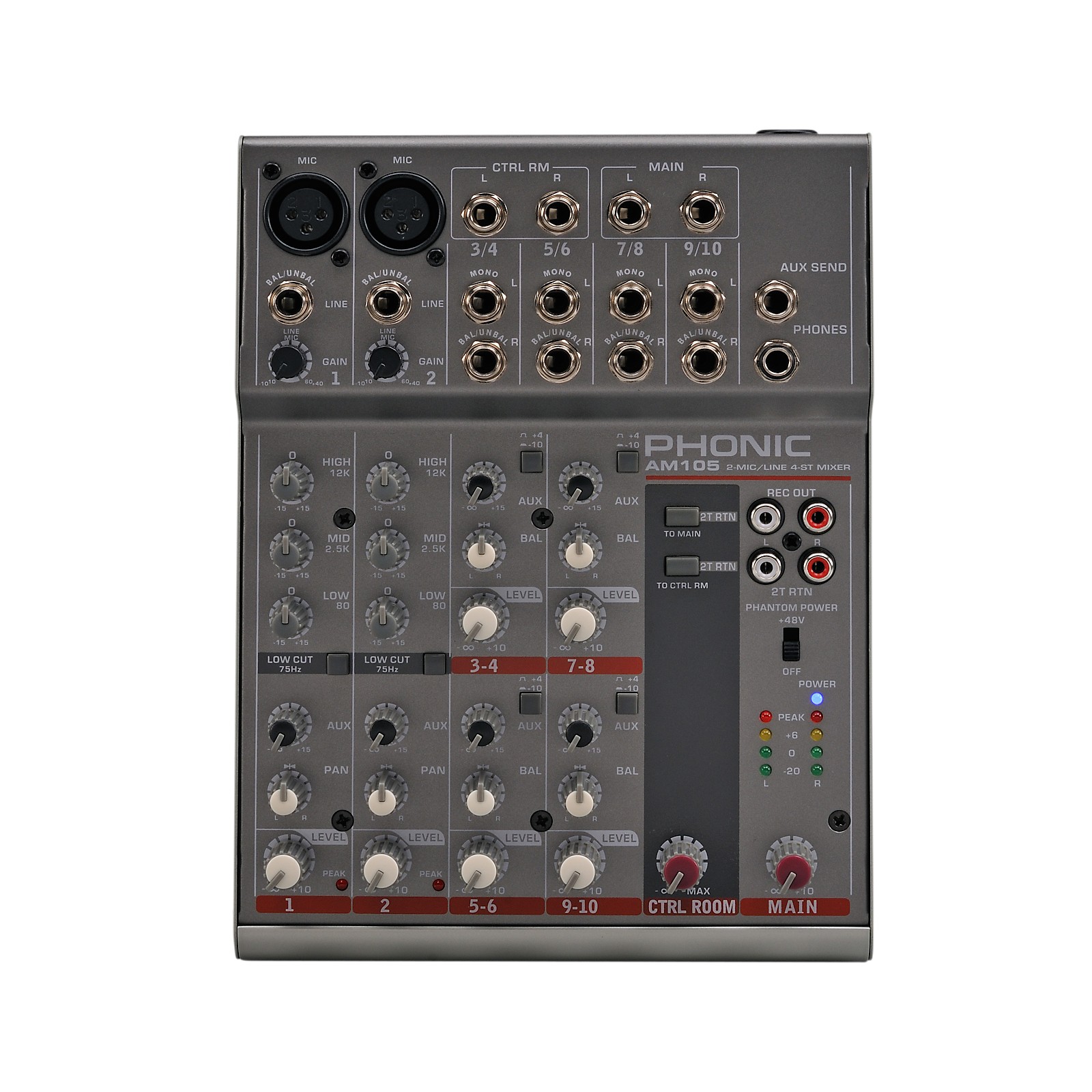 Phonic AM 105 Compact Mixer | Musician's Friend