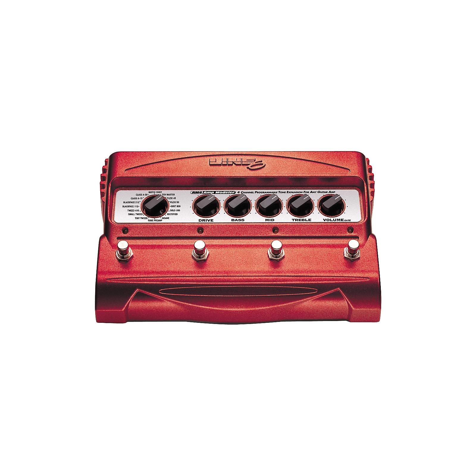 Line 6 AM4 Pedal Amp Stompbox Modeler | Musician's Friend
