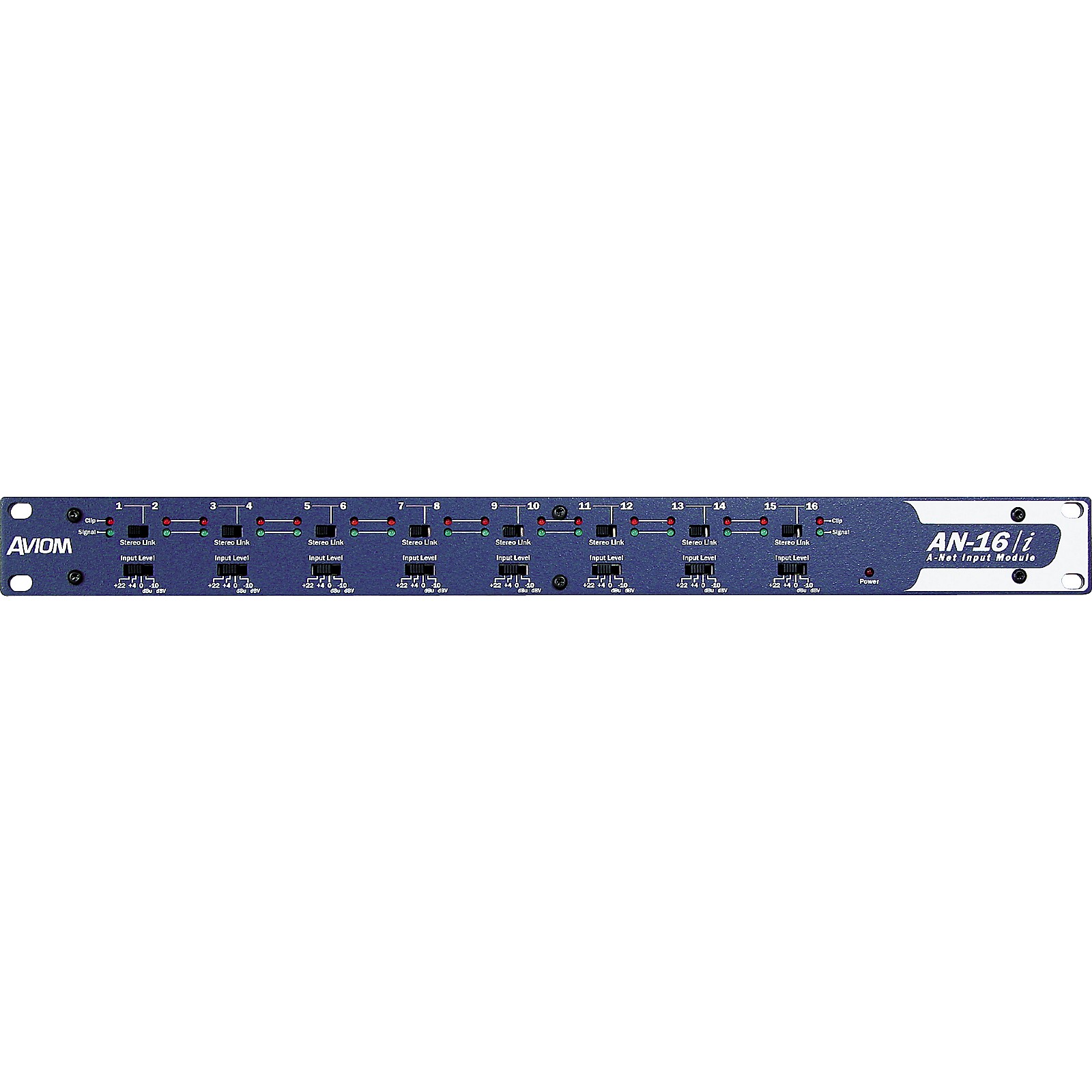 Aviom AN-16/i 16-Channel Input Module | Musician's Friend