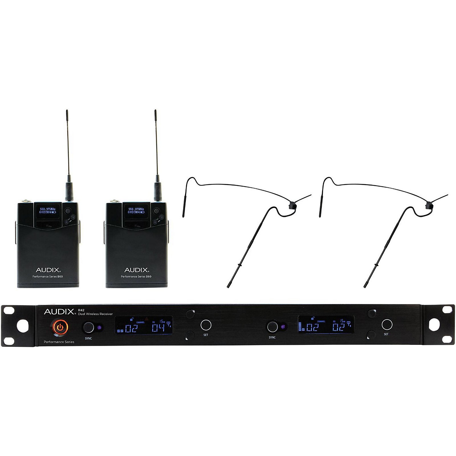 Audix AP42 HT5 Dual Headset Wireless System | Musician's Friend