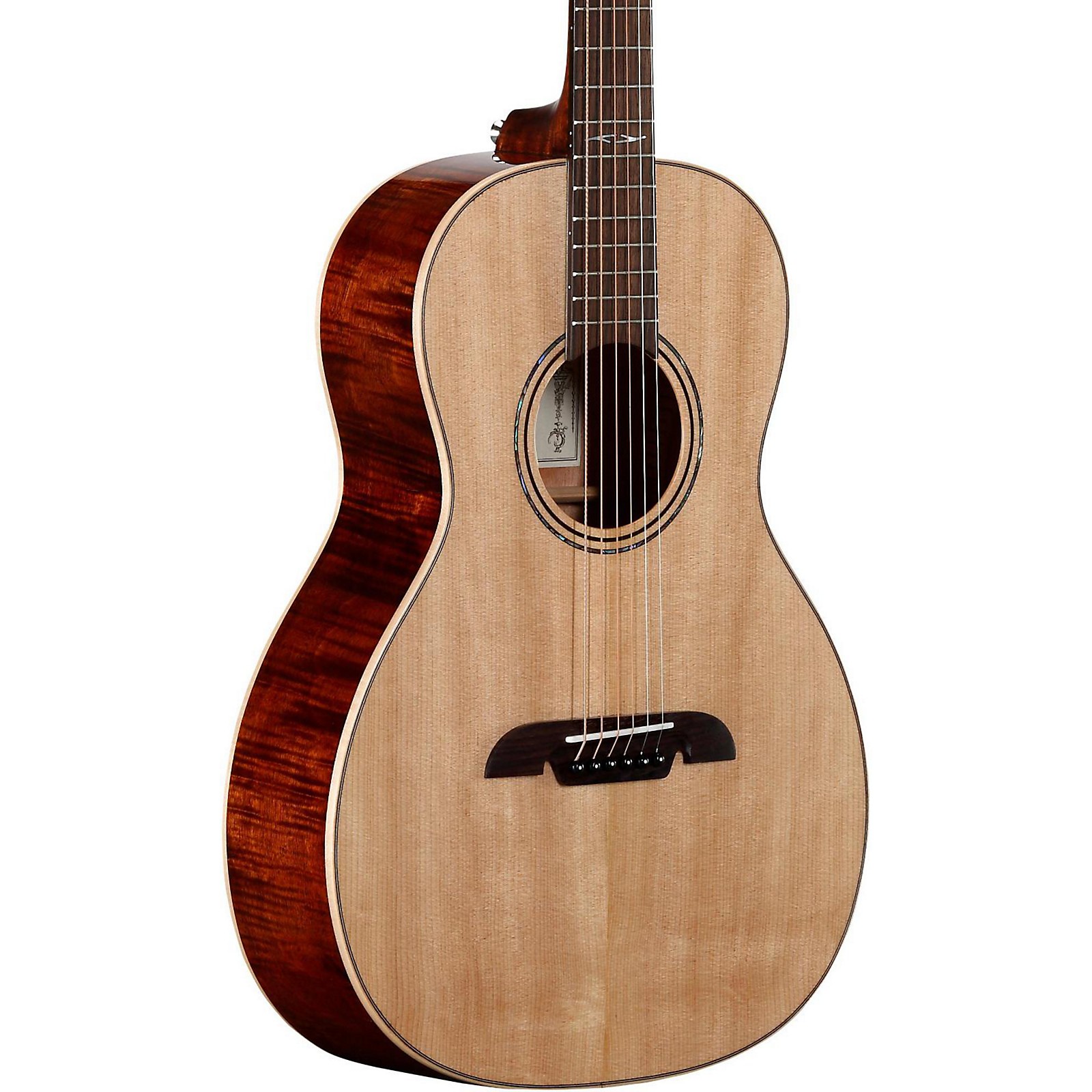 Alvarez AP610EFM Limited Edition Parlor Acoustic-Electric Guitar ...