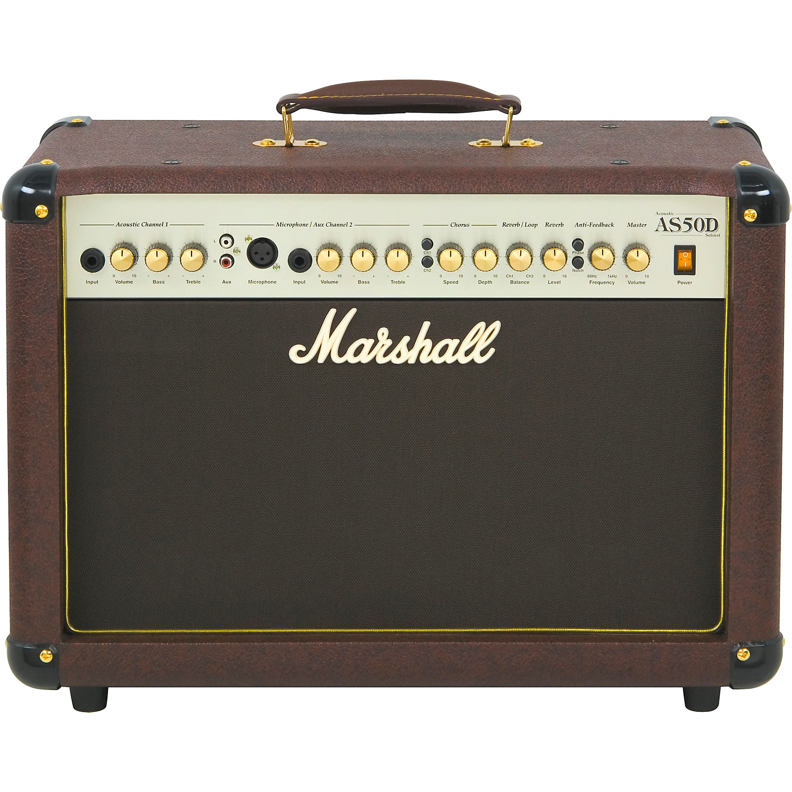 Marshall AS50D 50W 2x8 Acoustic Guitar Combo Amp - 2019 Marshall NAMM ...