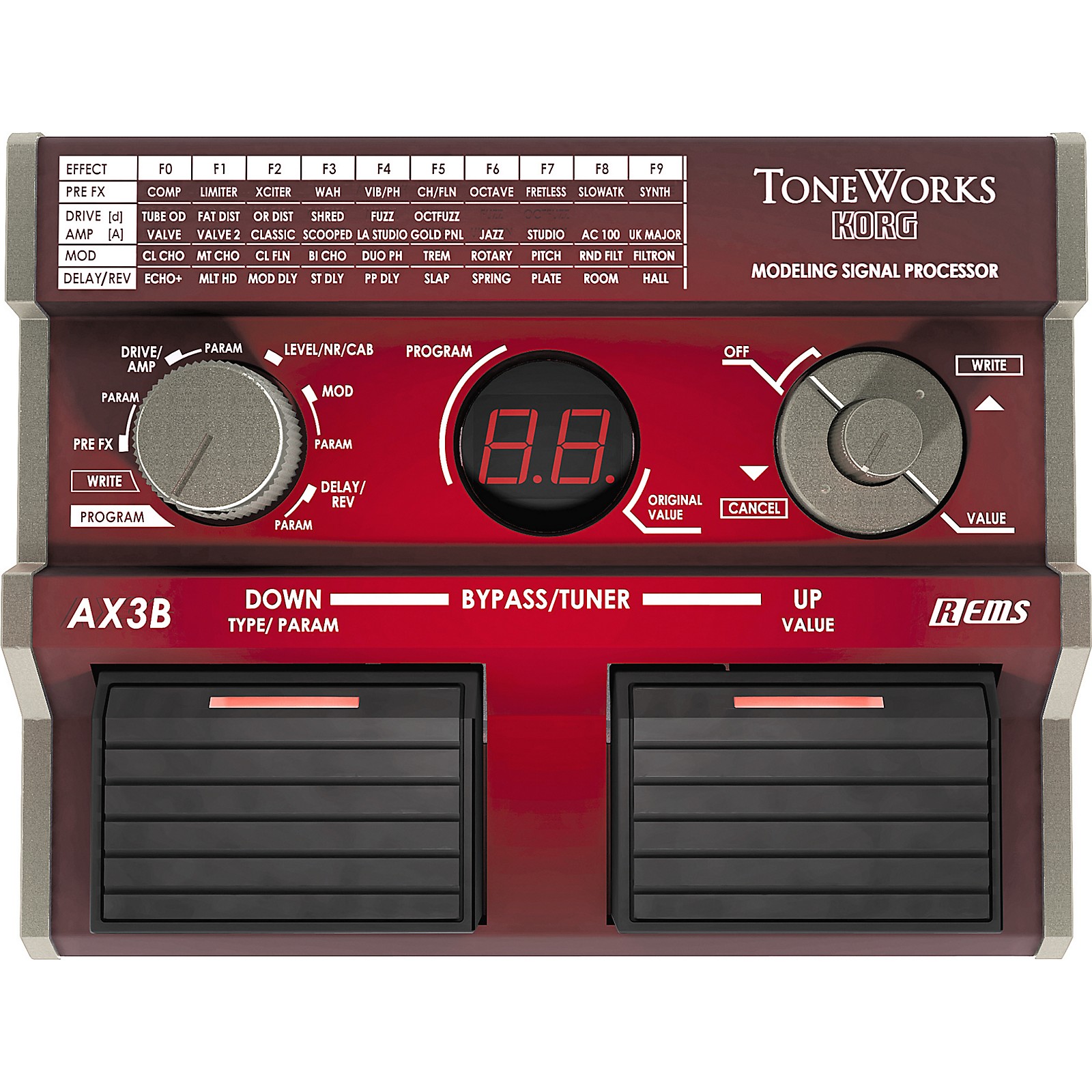 Toneworks AX3B Bass Modeling Signal Processor | Musician's Friend