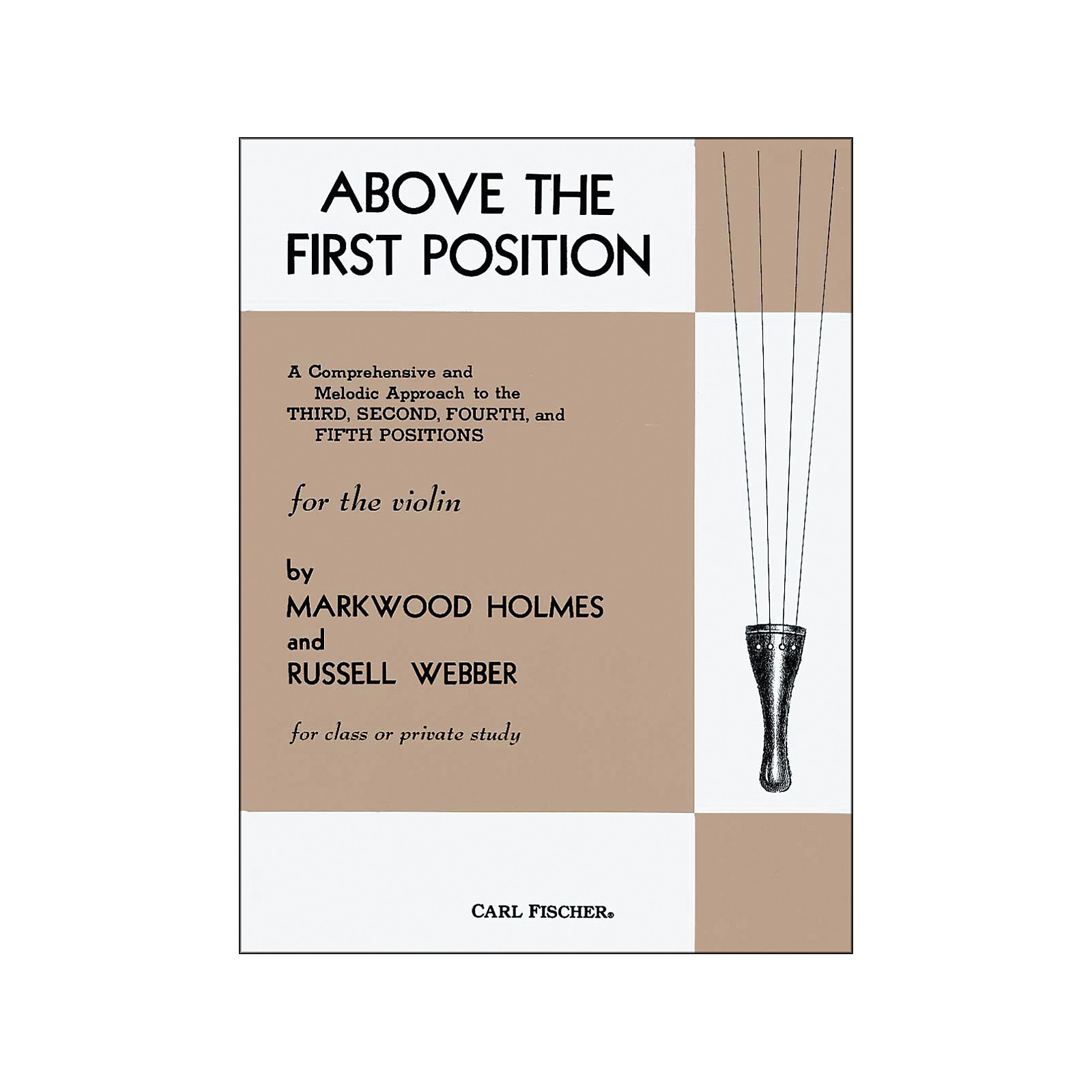 Carl Fischer Above The First Position Book | Musician's Friend