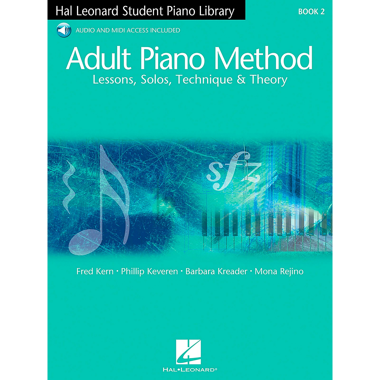 Hal Leonard Adult Piano Method Book 2 Book/2Online Audios Hal Leonard ...