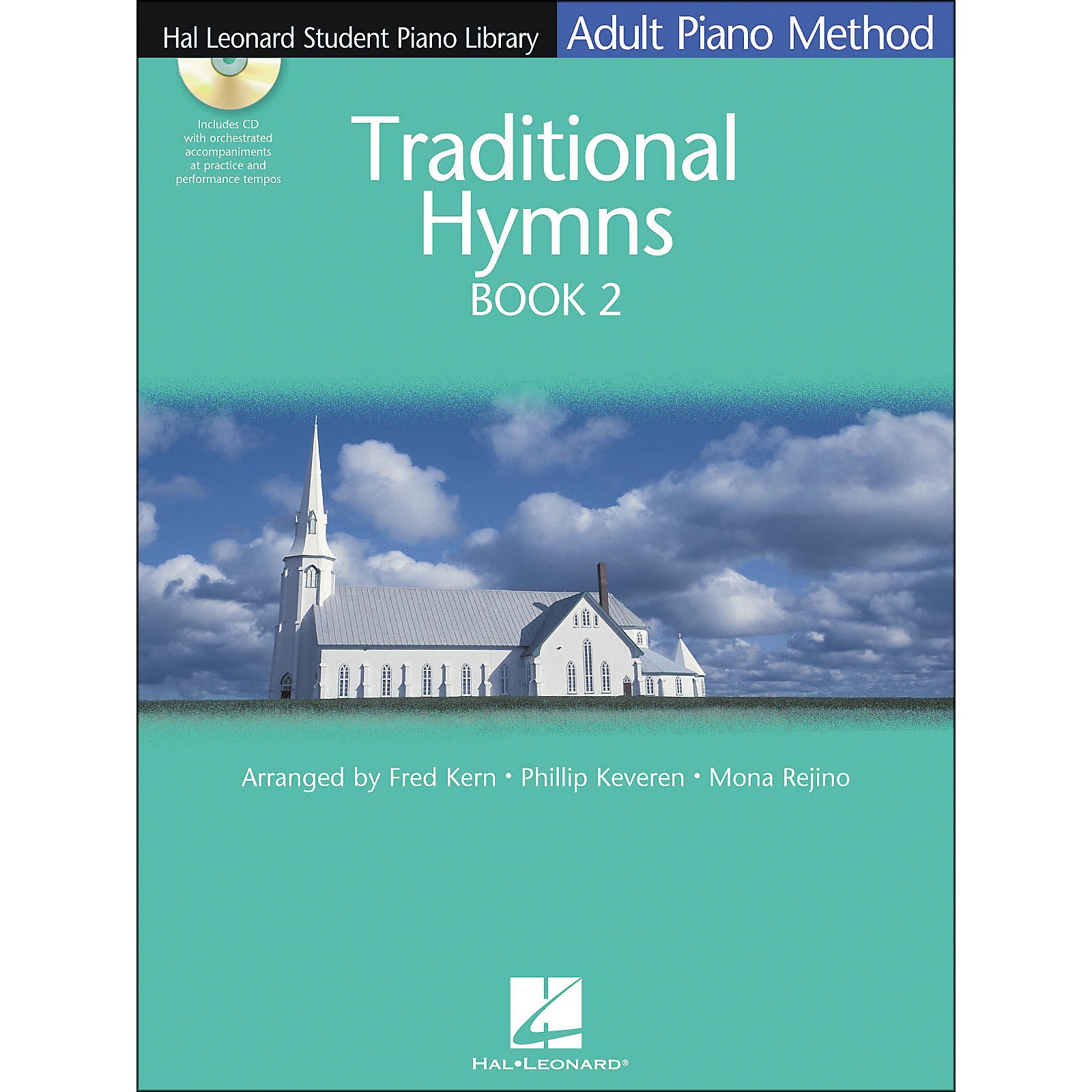 Hal Leonard Adult Piano Method Traditional Hymns Book 2 Book/CD Hal ...