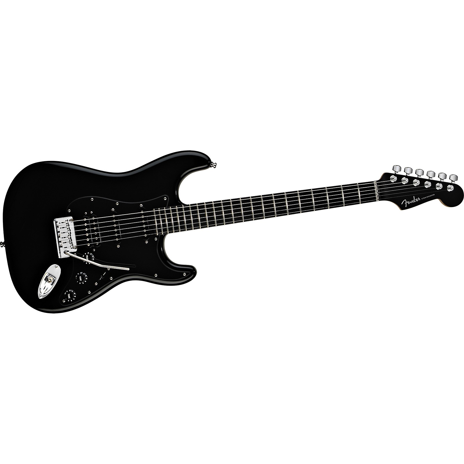 Fender American Deluxe None-More-Black Stratocaster | Musician's Friend
