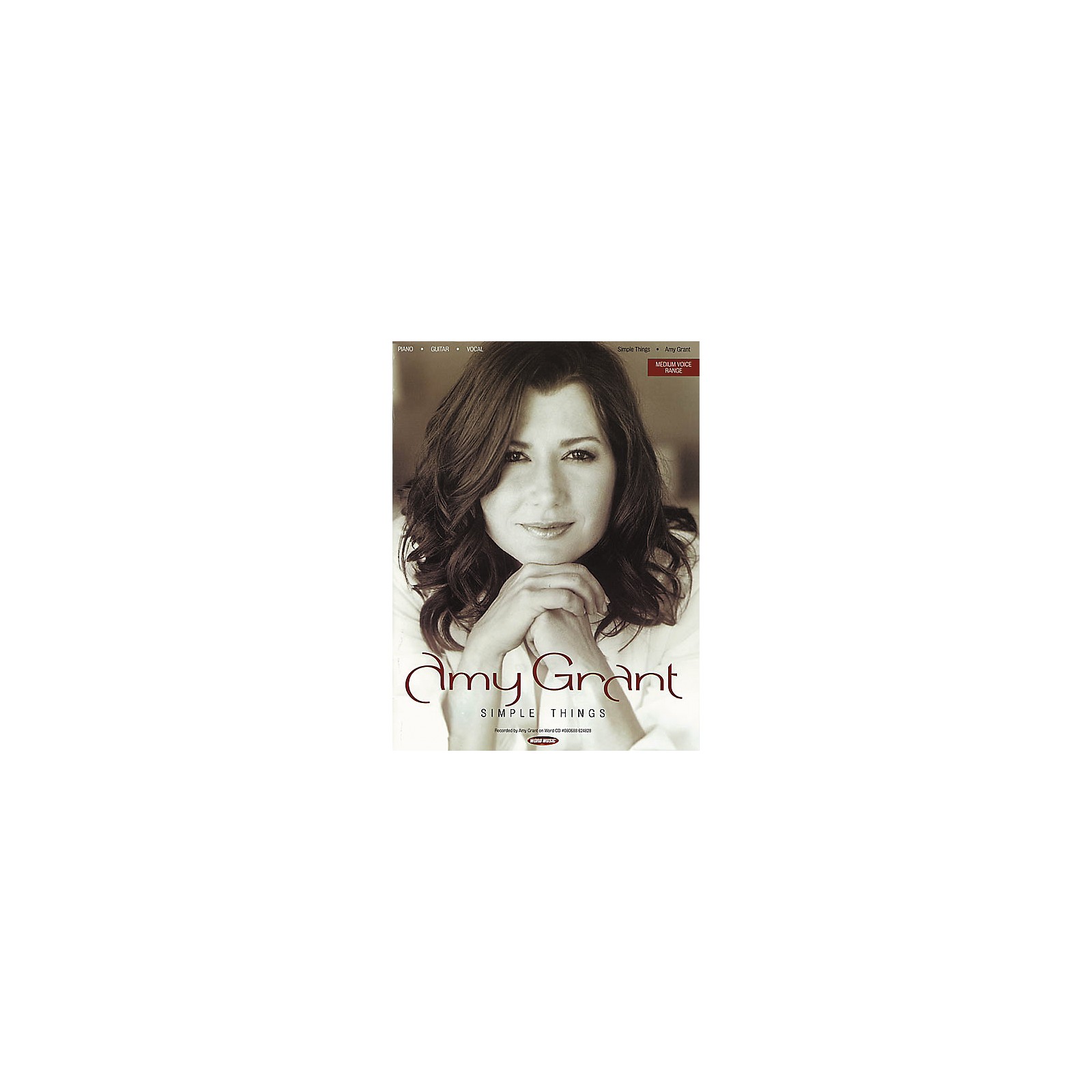 Word Music Amy Grant - Simple Things Piano, Vocal, Guitar Songbook ...