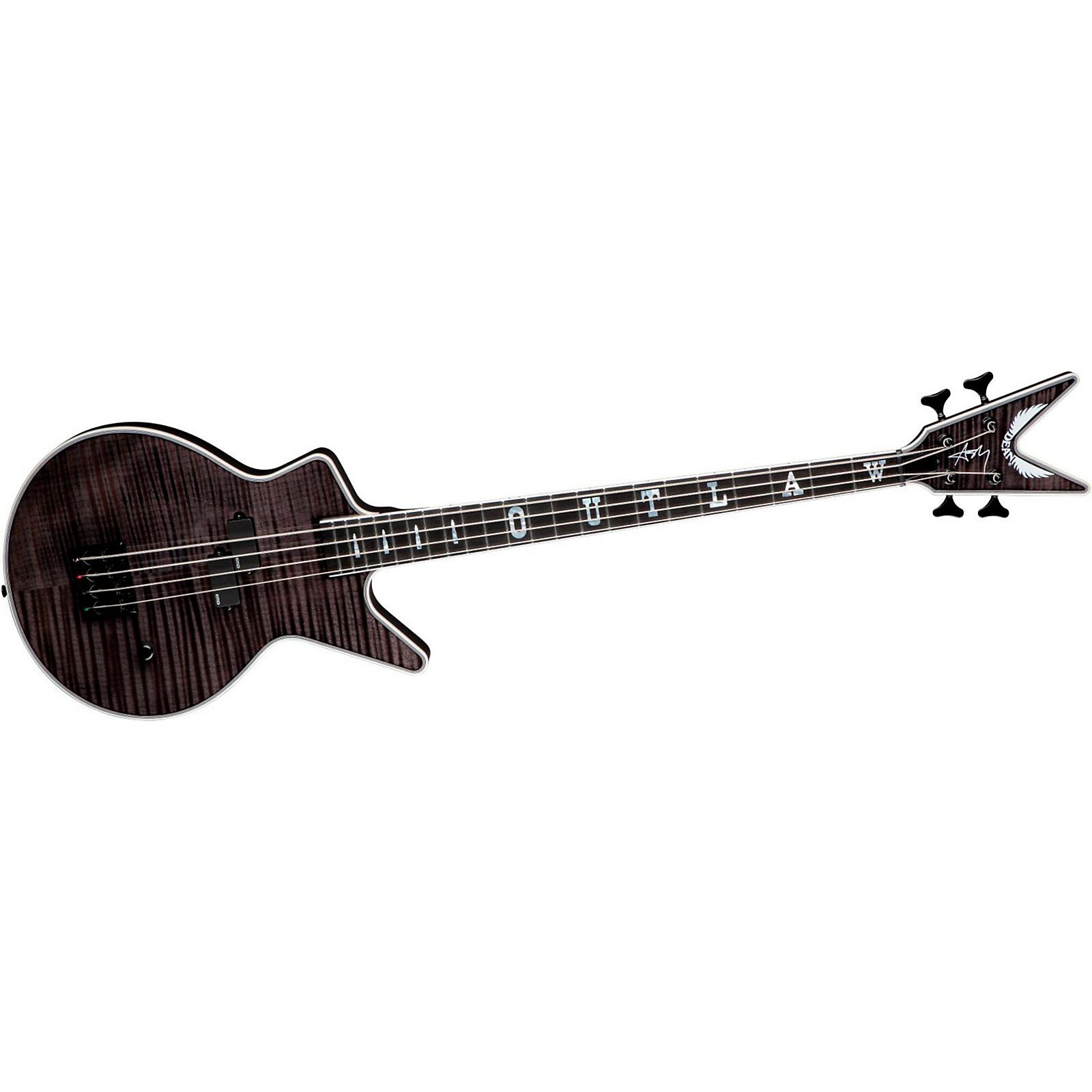 Dean Ashley Purdy Cadi Flame Top Electric Bass Guitar Musicians Friend