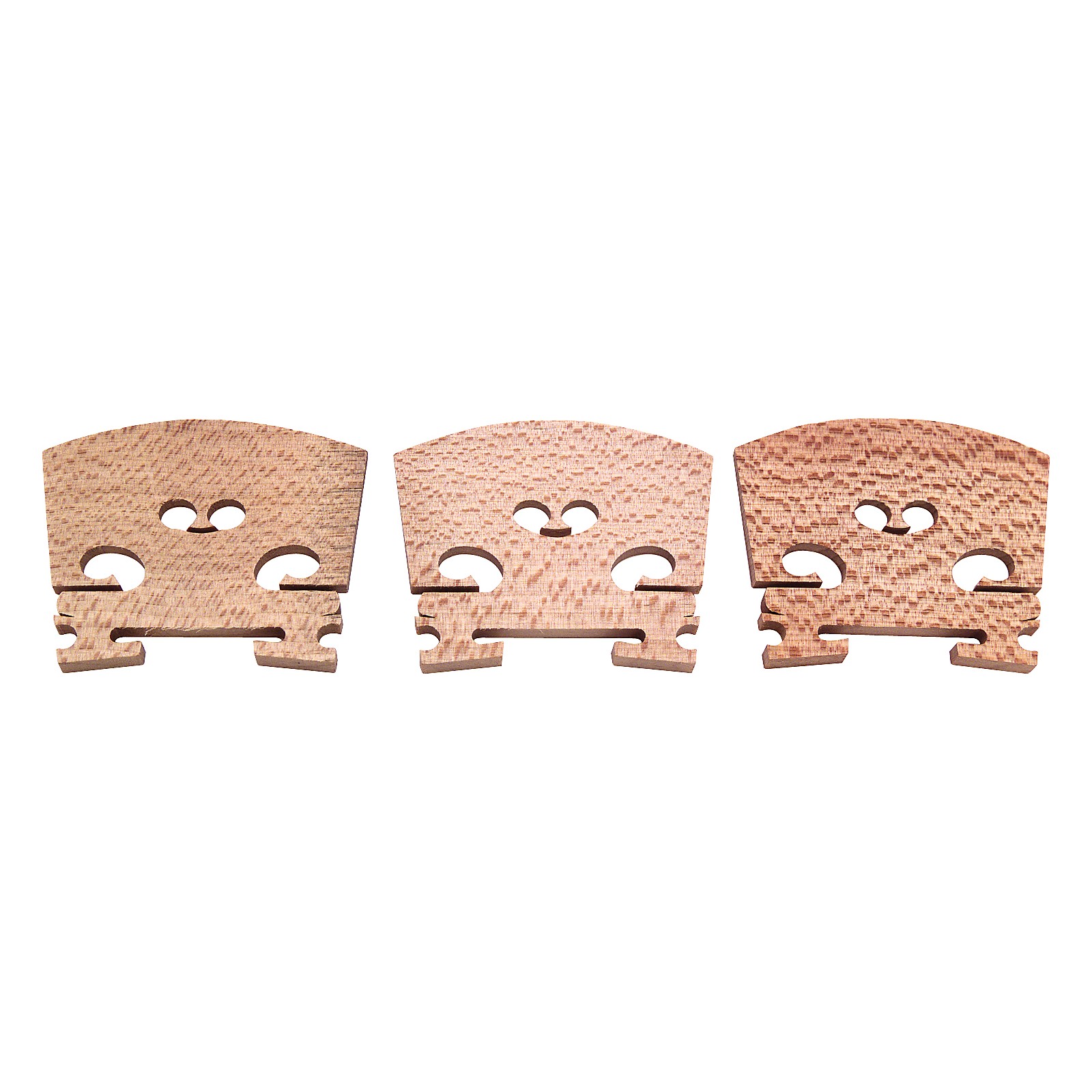 The String Centre Aubert Violin Bridges #5, Treated 1/2 Size #5, 3/4 ...