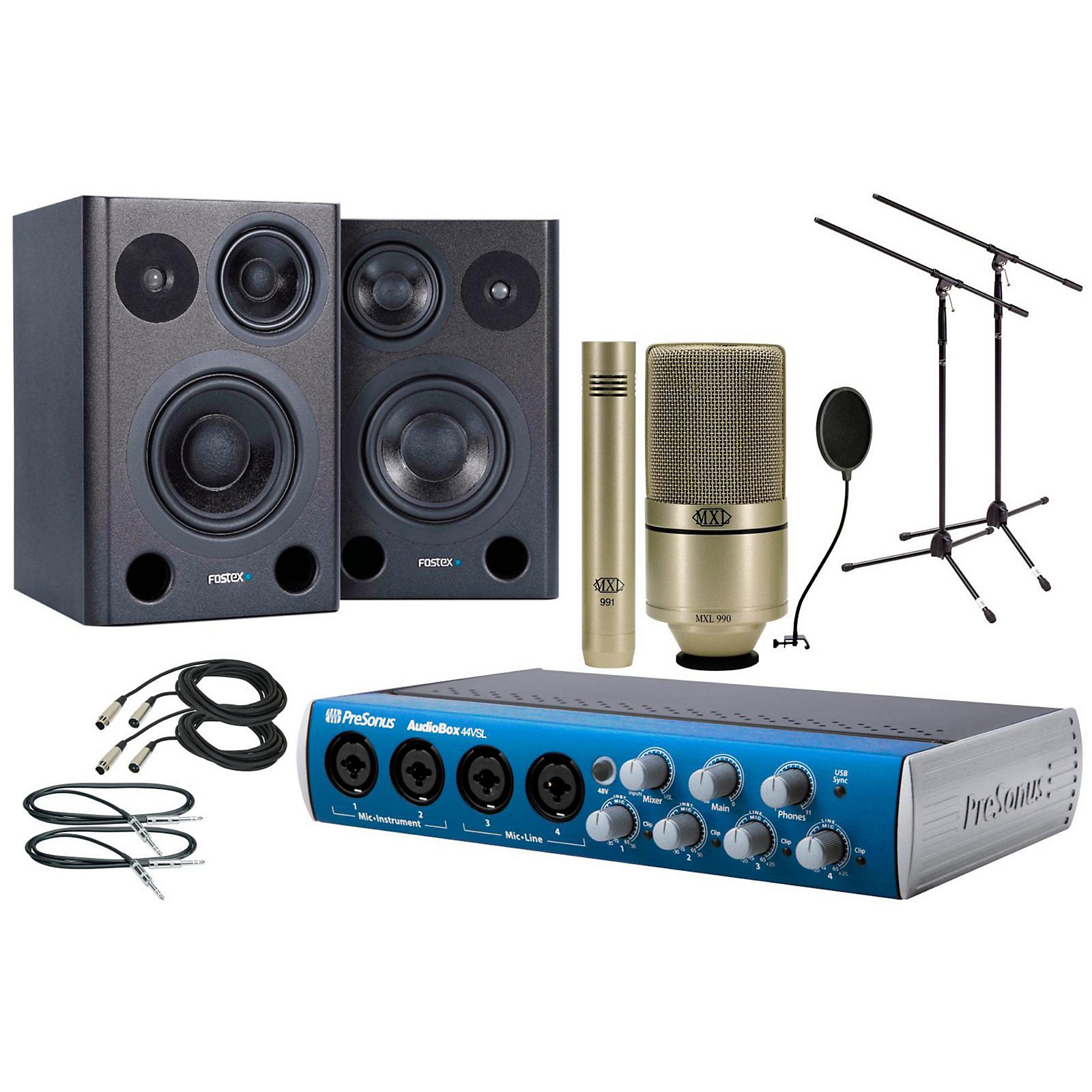 PreSonus Audiobox 44VSL 990/991 Package | Musician's Friend