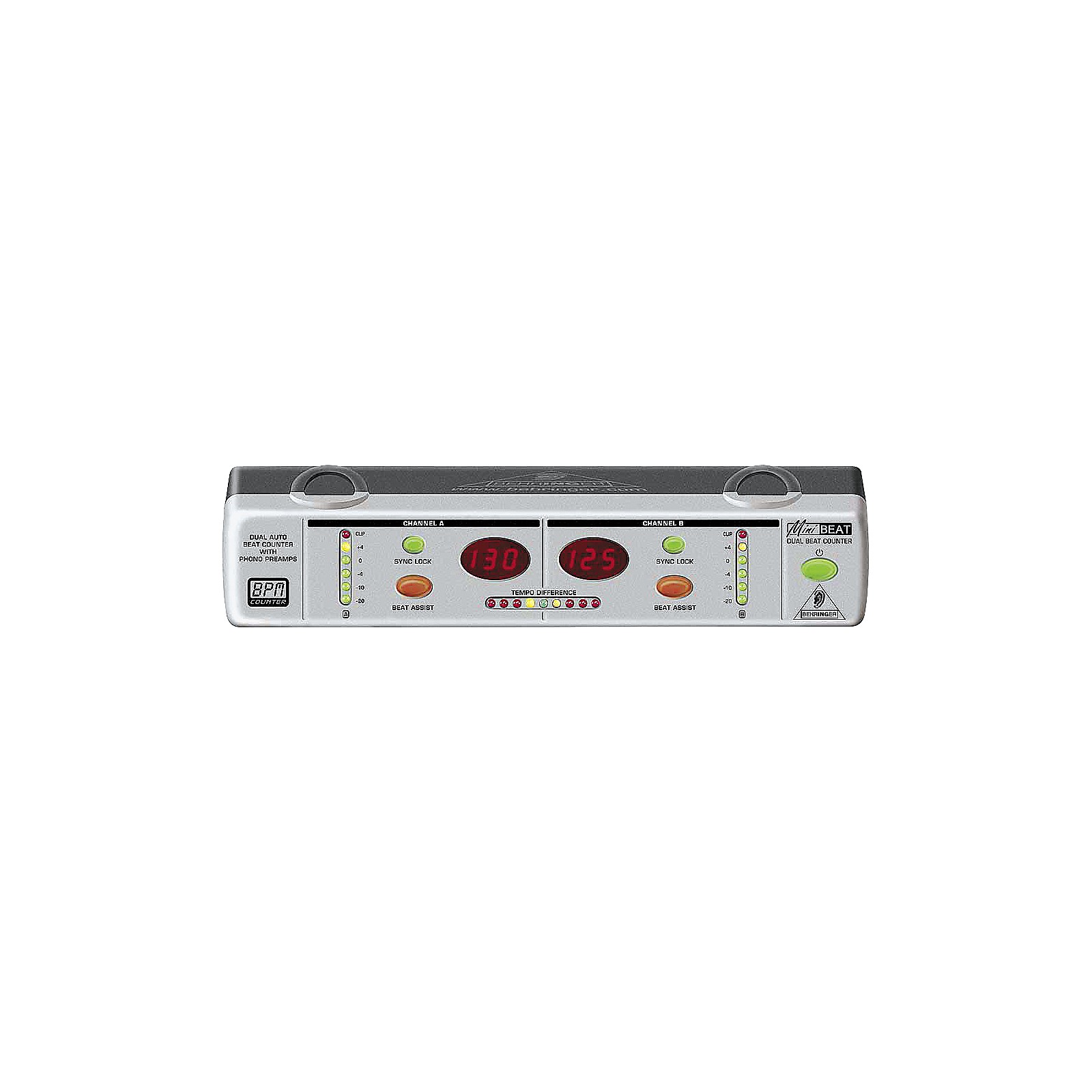 Behringer BEAT800 MiniBEAT Dual Beat Counter with Phono Preamps ...
