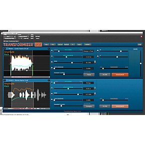 TRANSFORMIZER Basic Sound Manipulation Software (Download) | Musician's Friend