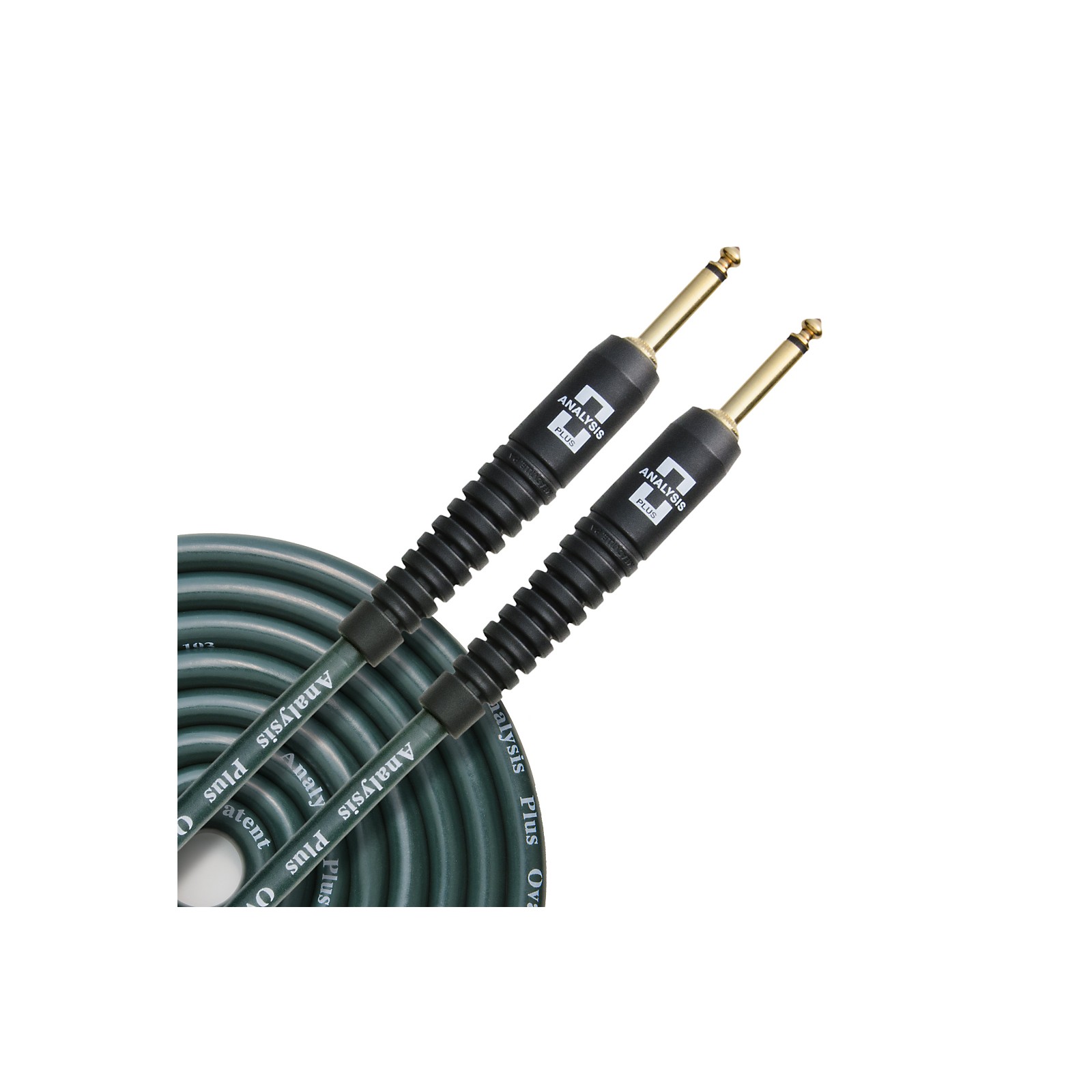 Analysis Plus Big Green Instrument Cable with Overmold Plug w/Straight ...