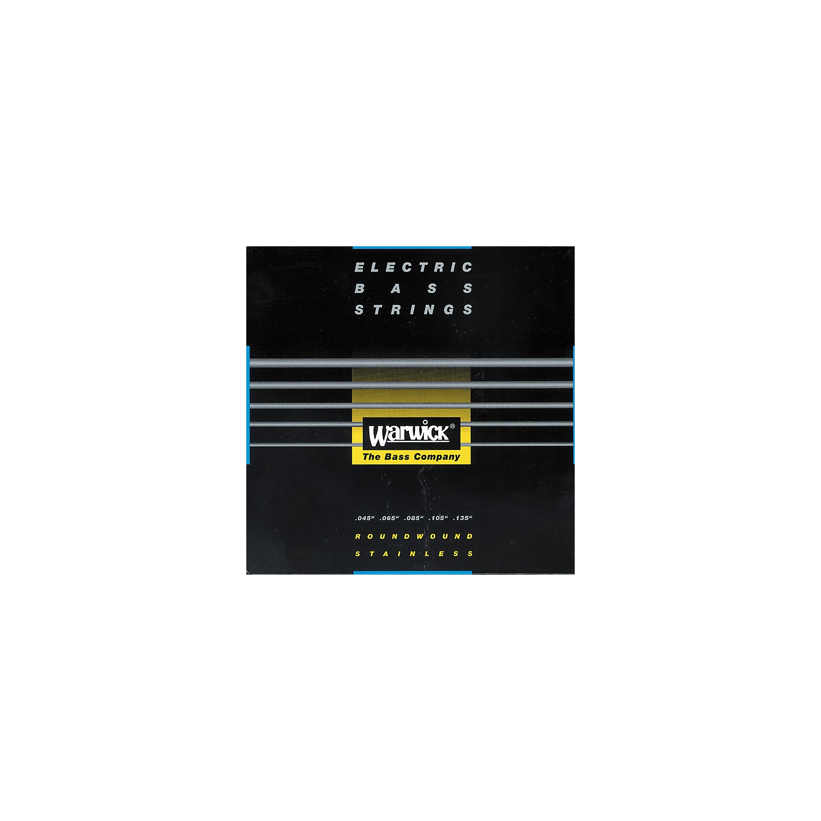 Warwick Black Label Stainless Medium 5-String Bass Strings | Musician's ...